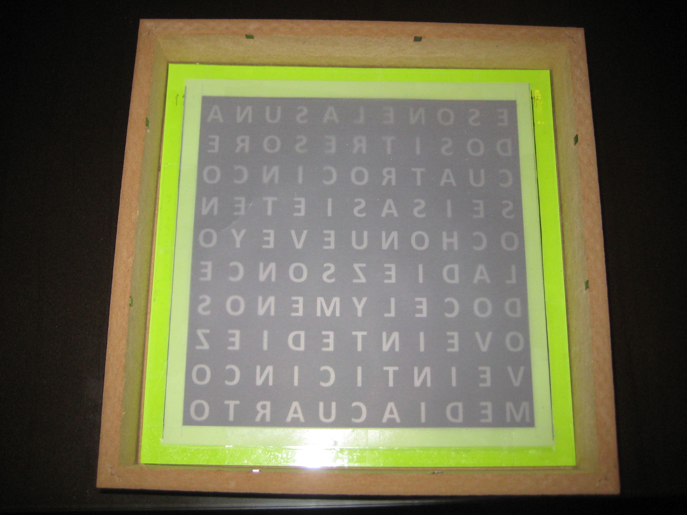 Reloj De Palabras : 6 Steps (with Pictures) - Instructables