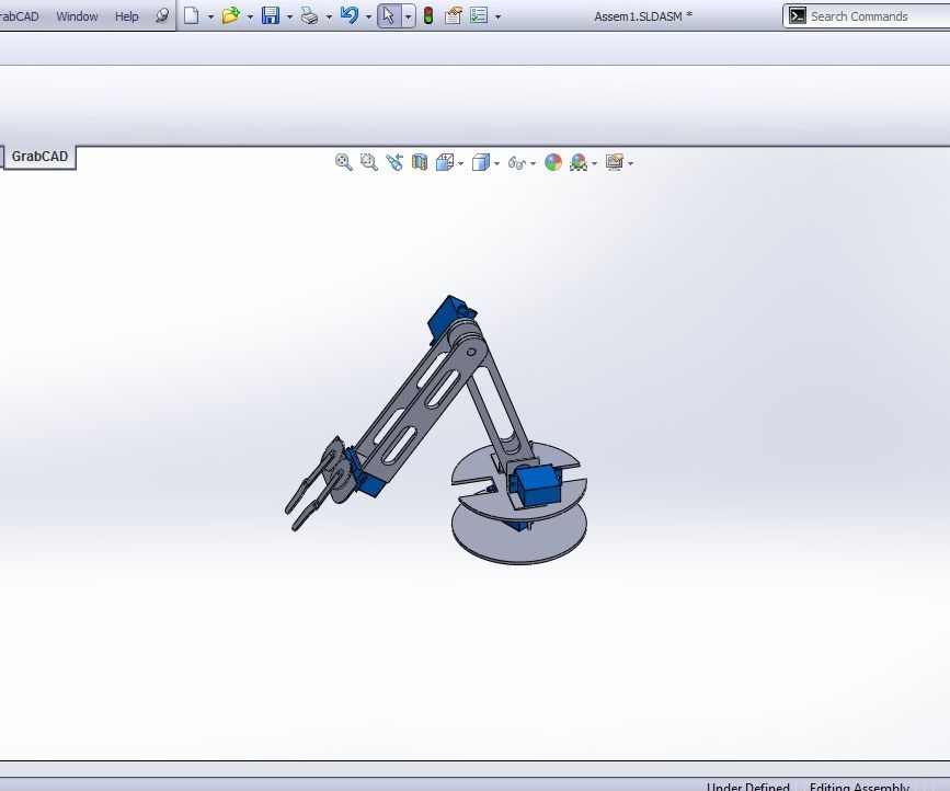 Robotic Arm SolidWorks - Instructables