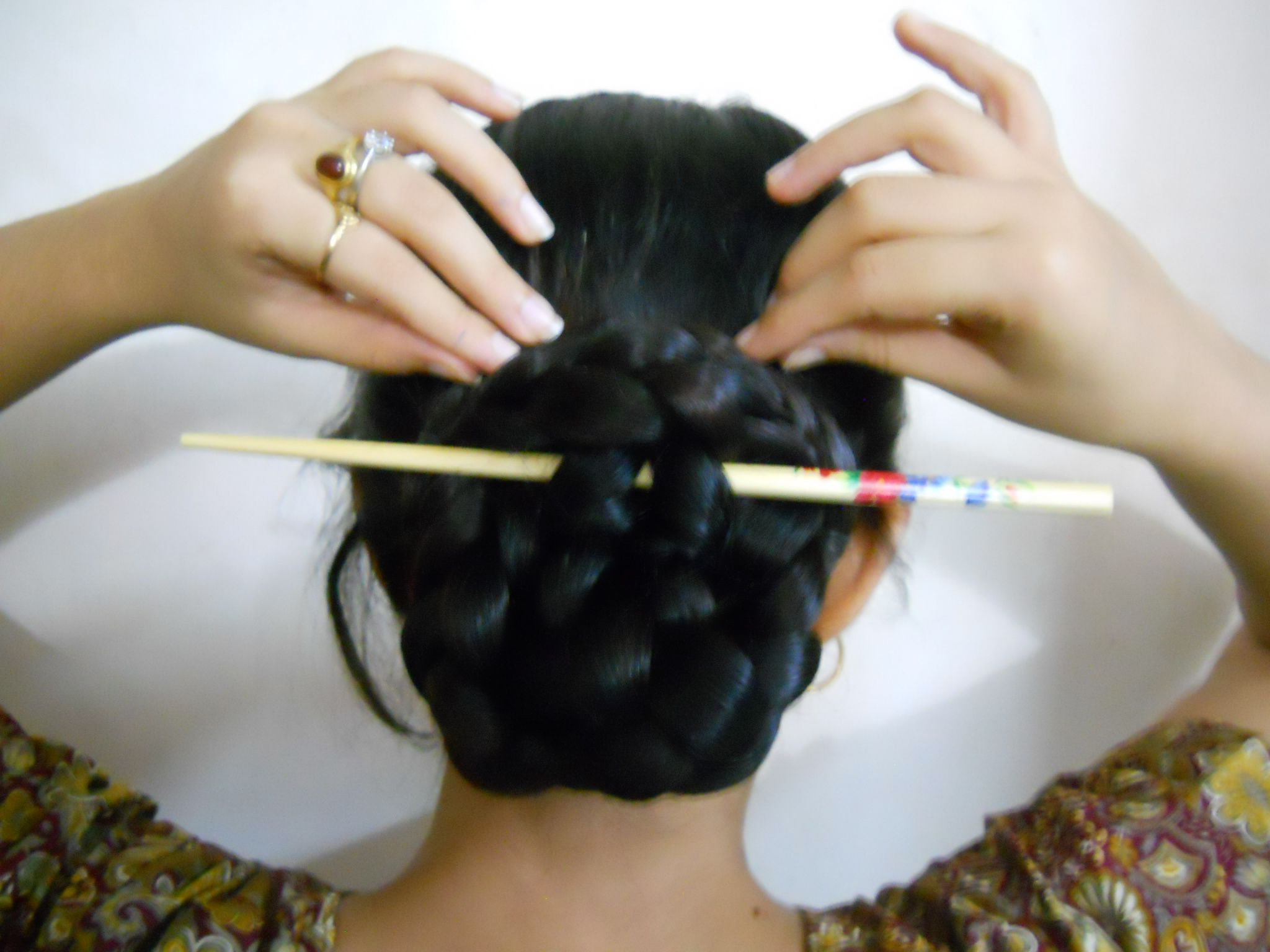 Super Easy Chinese Braided Bun - Instructables