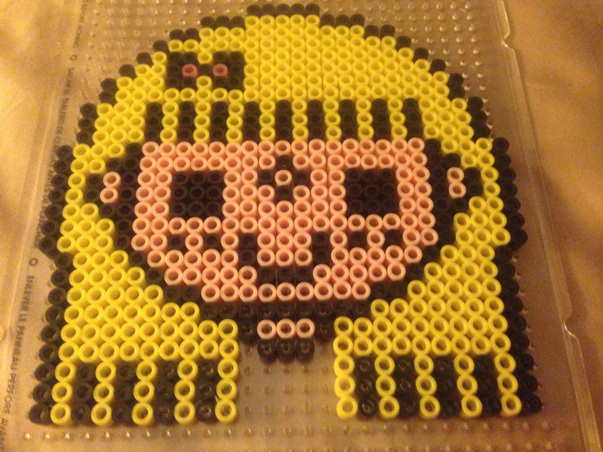 Perler Girly Face - Instructables
