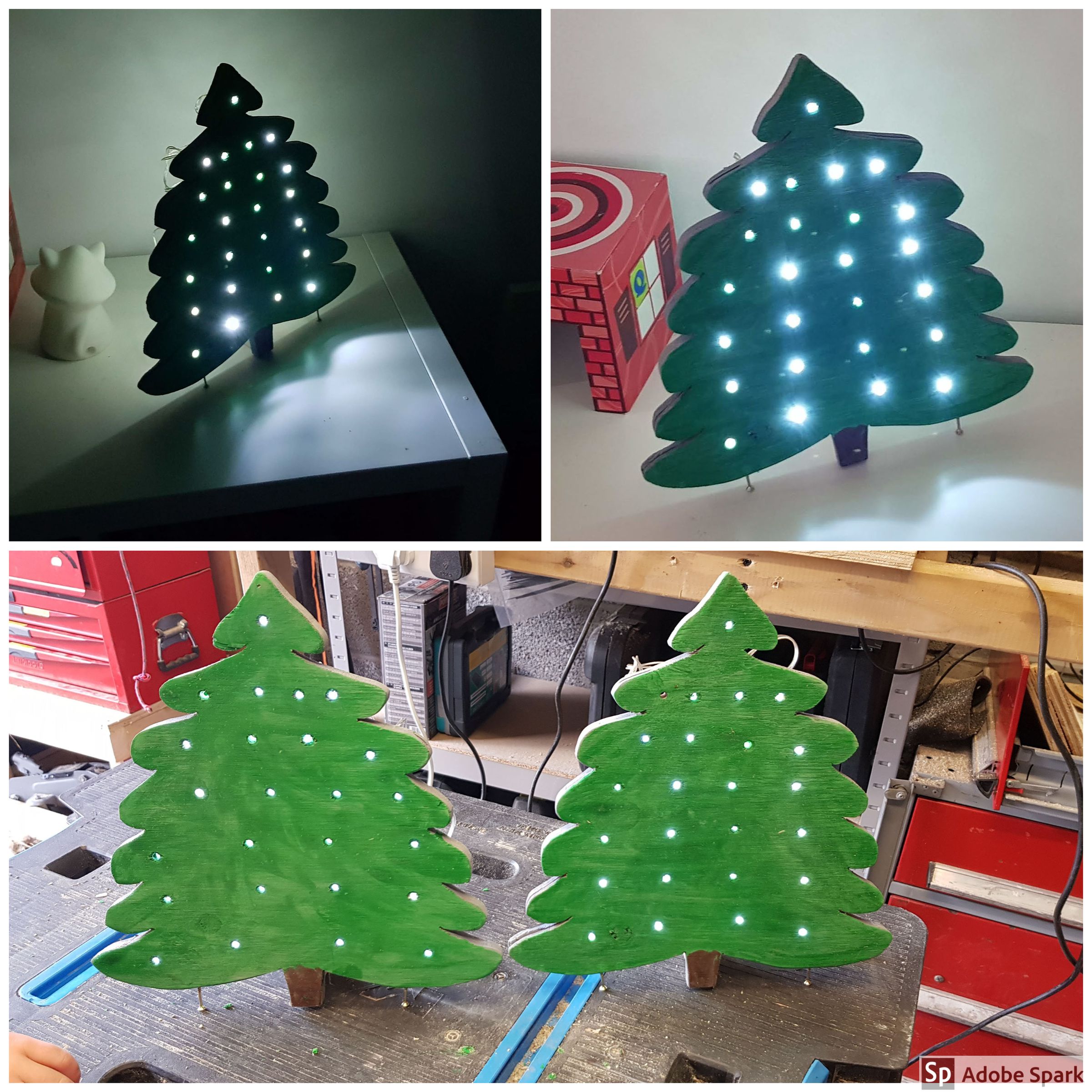 Mini LED Christmas Tree Nightlight : 6 Steps (with Pictures ...