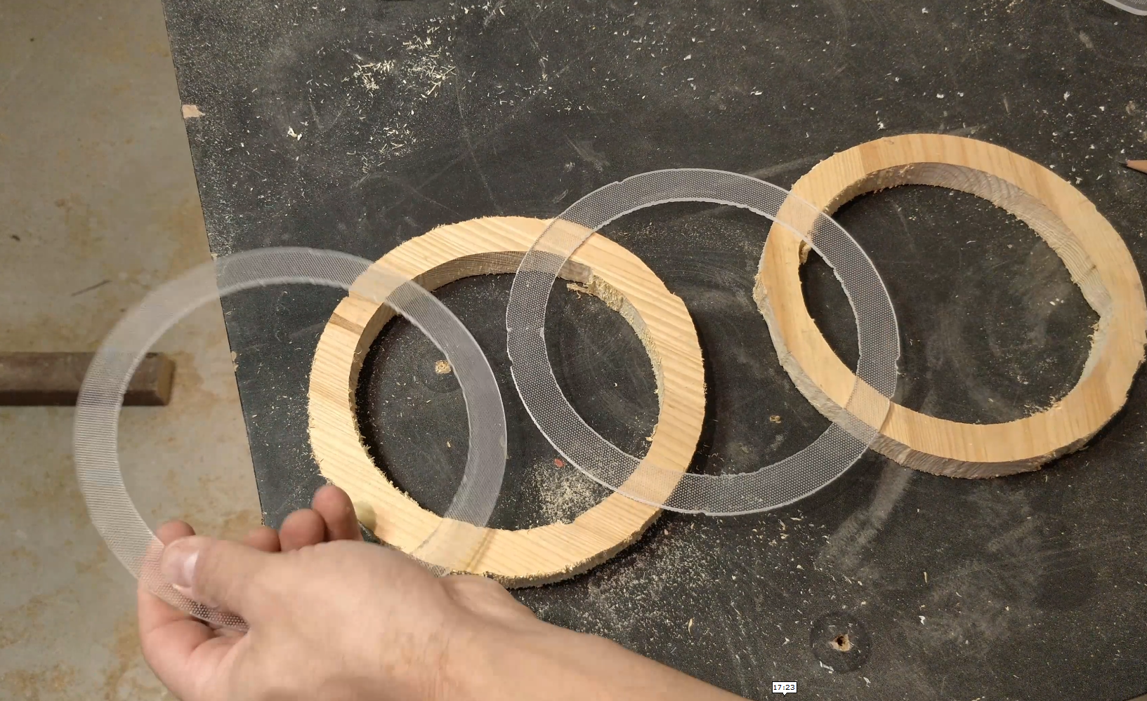 Plug-in Round Wood Wall LED Lamp | Portable Circle Socket Plug Night ...