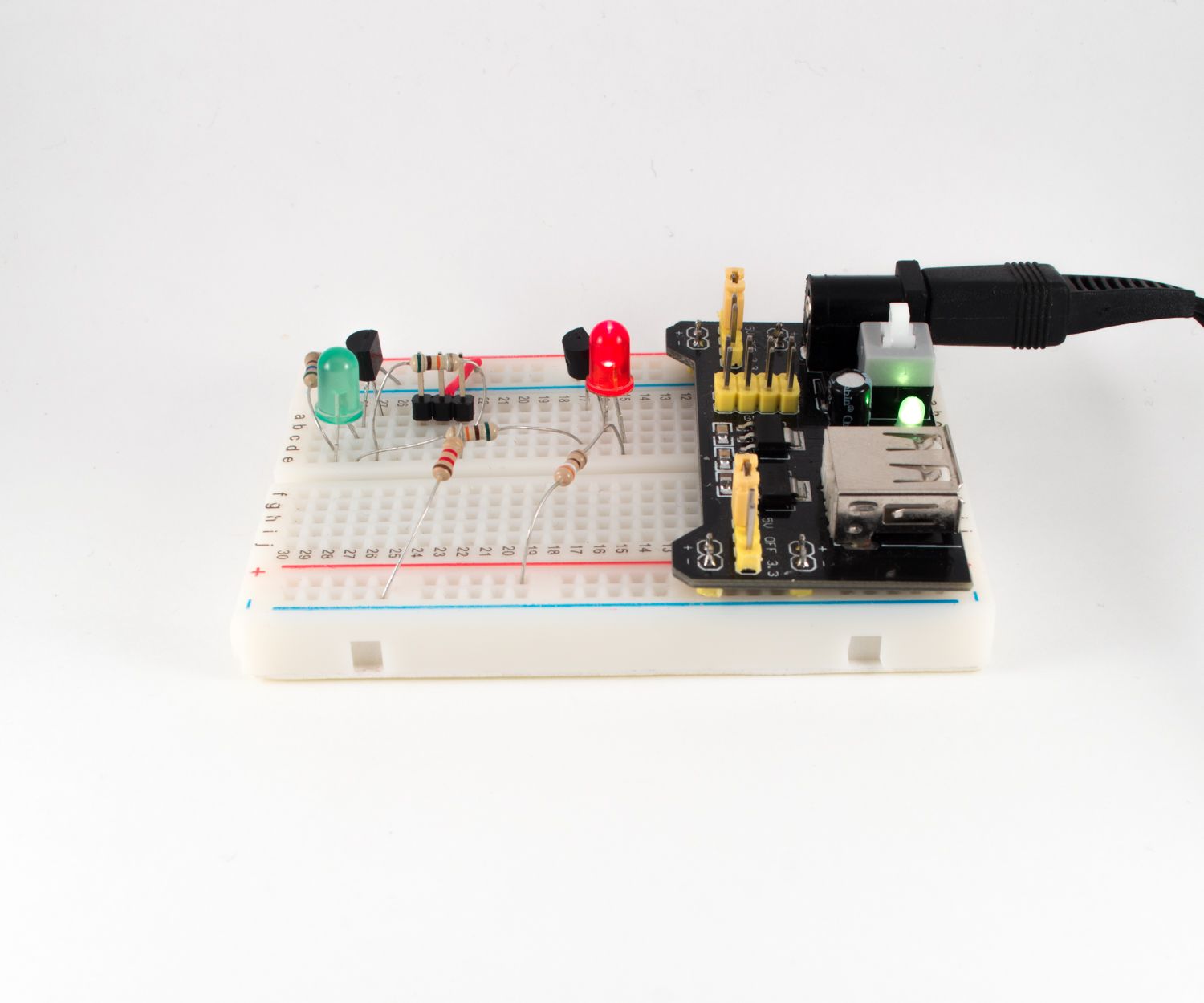 Sensor Controlled RED and GREEN LEDs : 7 Steps (with Pictures ...