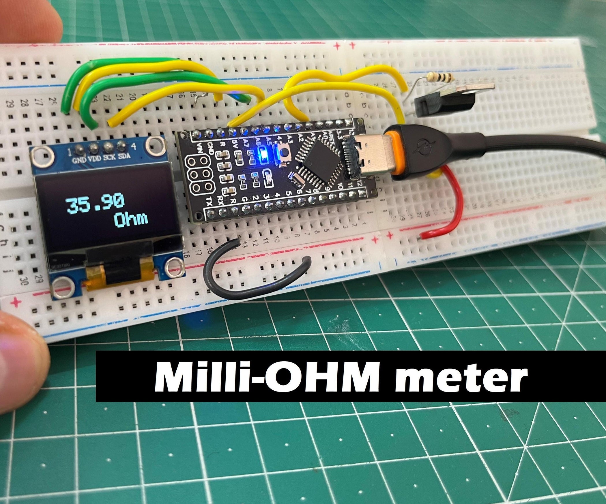 Milliohm Meter Theory and Project : 6 Steps - Instructables