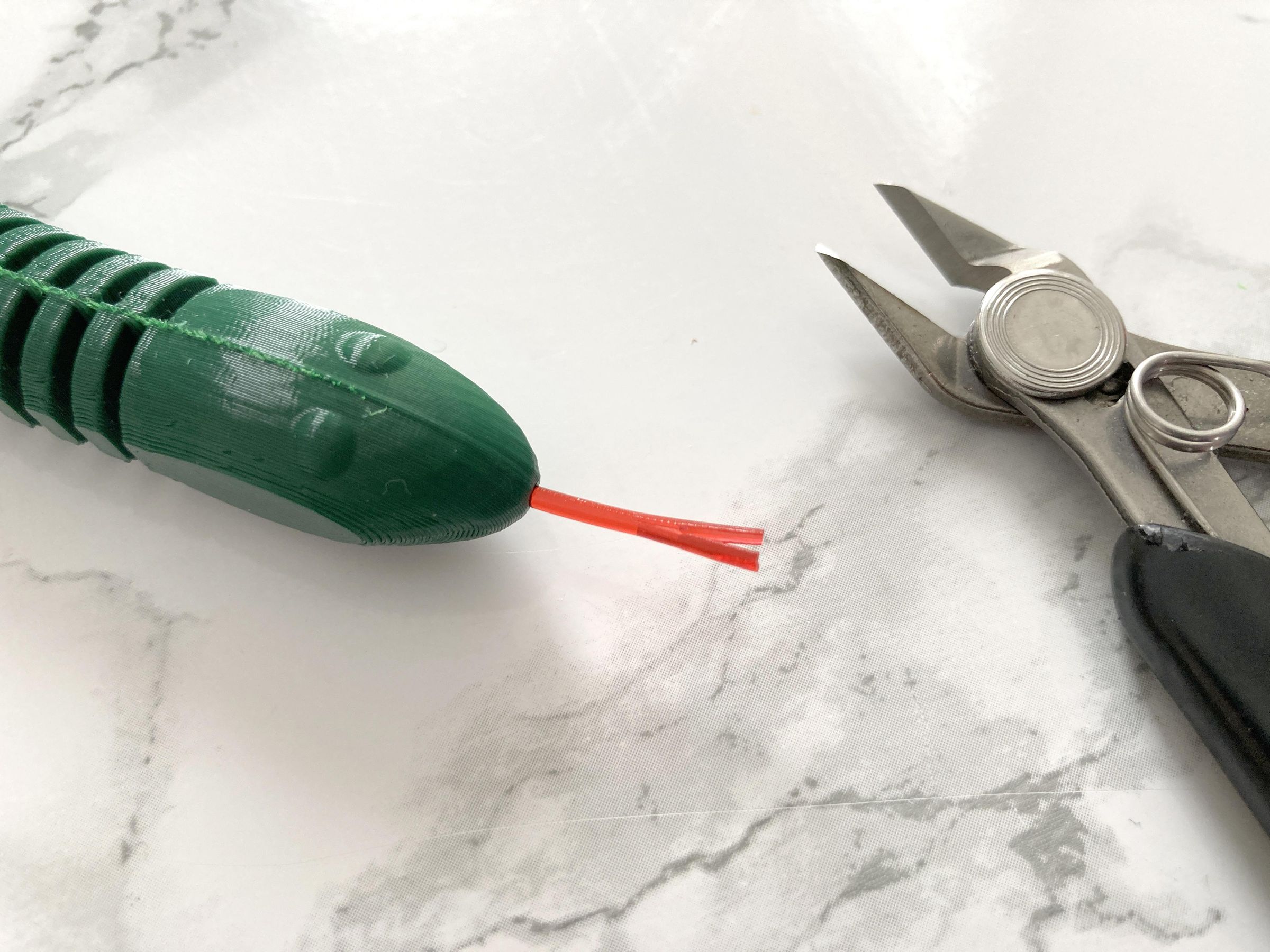3D Printed Flexi Snake : 13 Steps (with Pictures) - Instructables