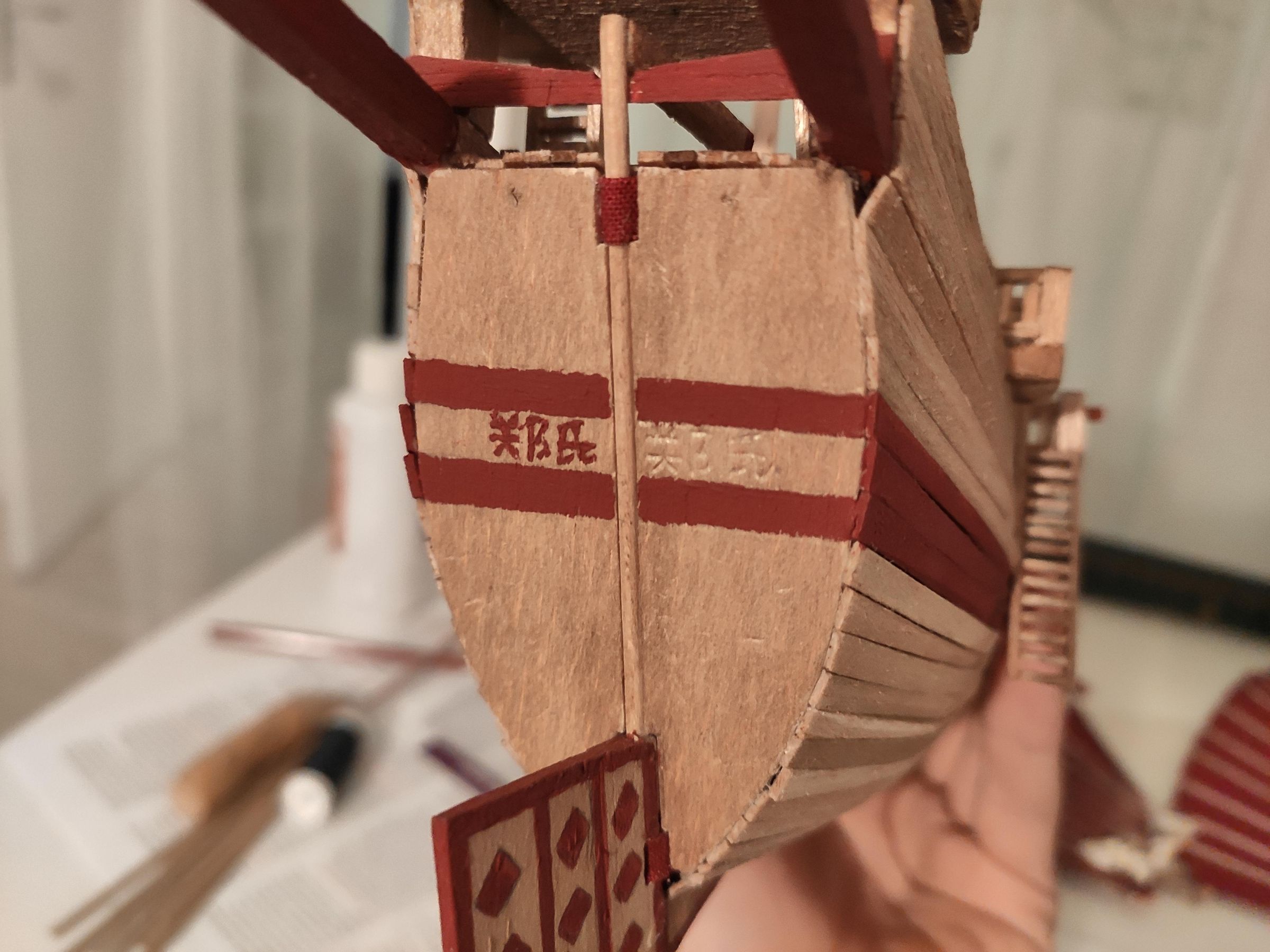 Made a Chinese Pirate Junk Ship Out of Balsa Wood : 11 Steps (with ...