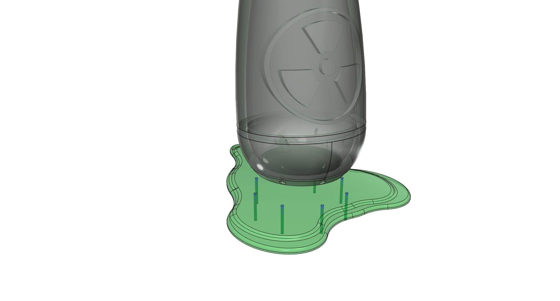 Glow-In-The-Dark Nuclear Bomb Night Light. : 5 Steps (with Pictures ...