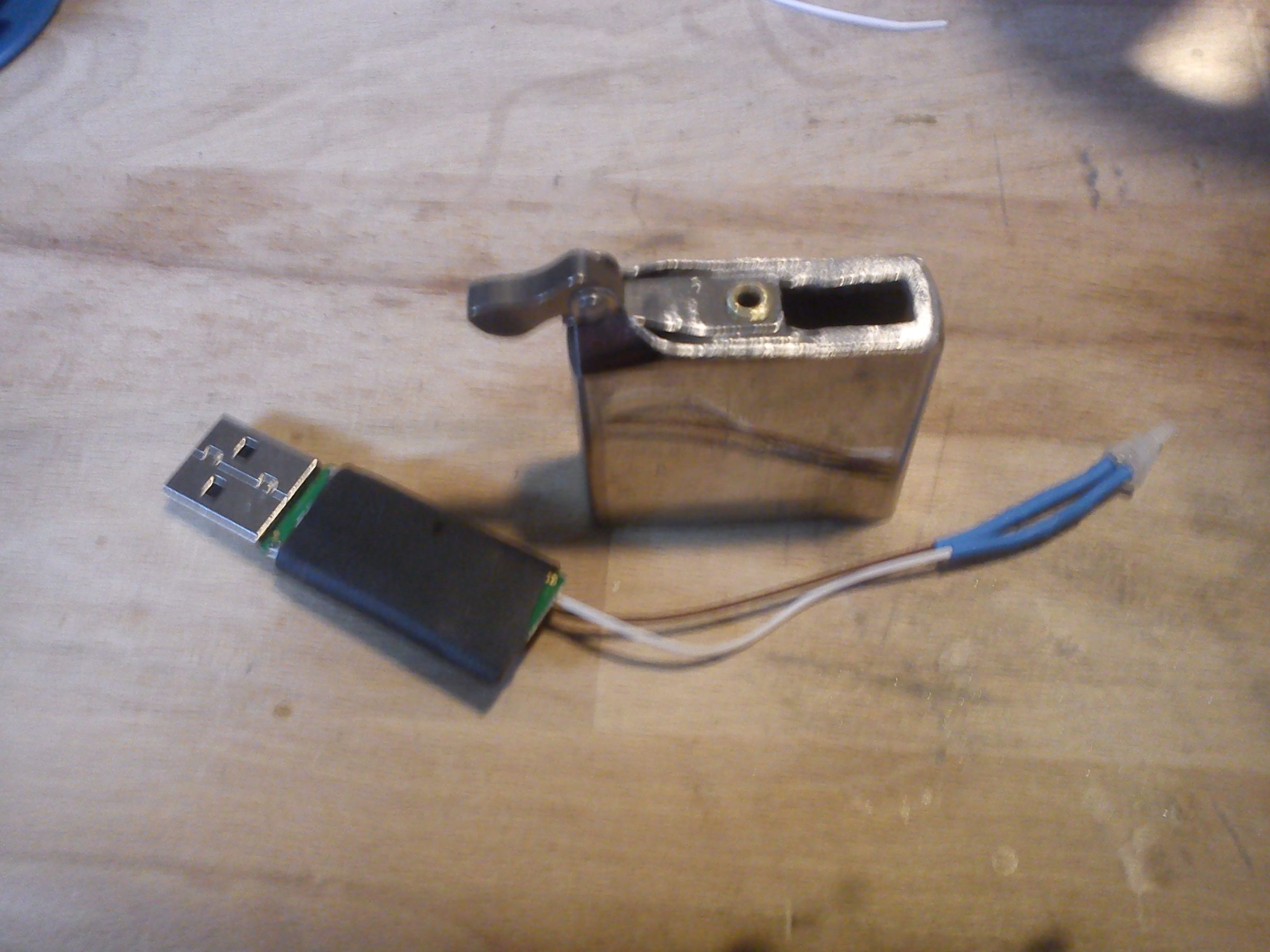 Just Another USB-Zippo (JAUZ!) : 10 Steps - Instructables