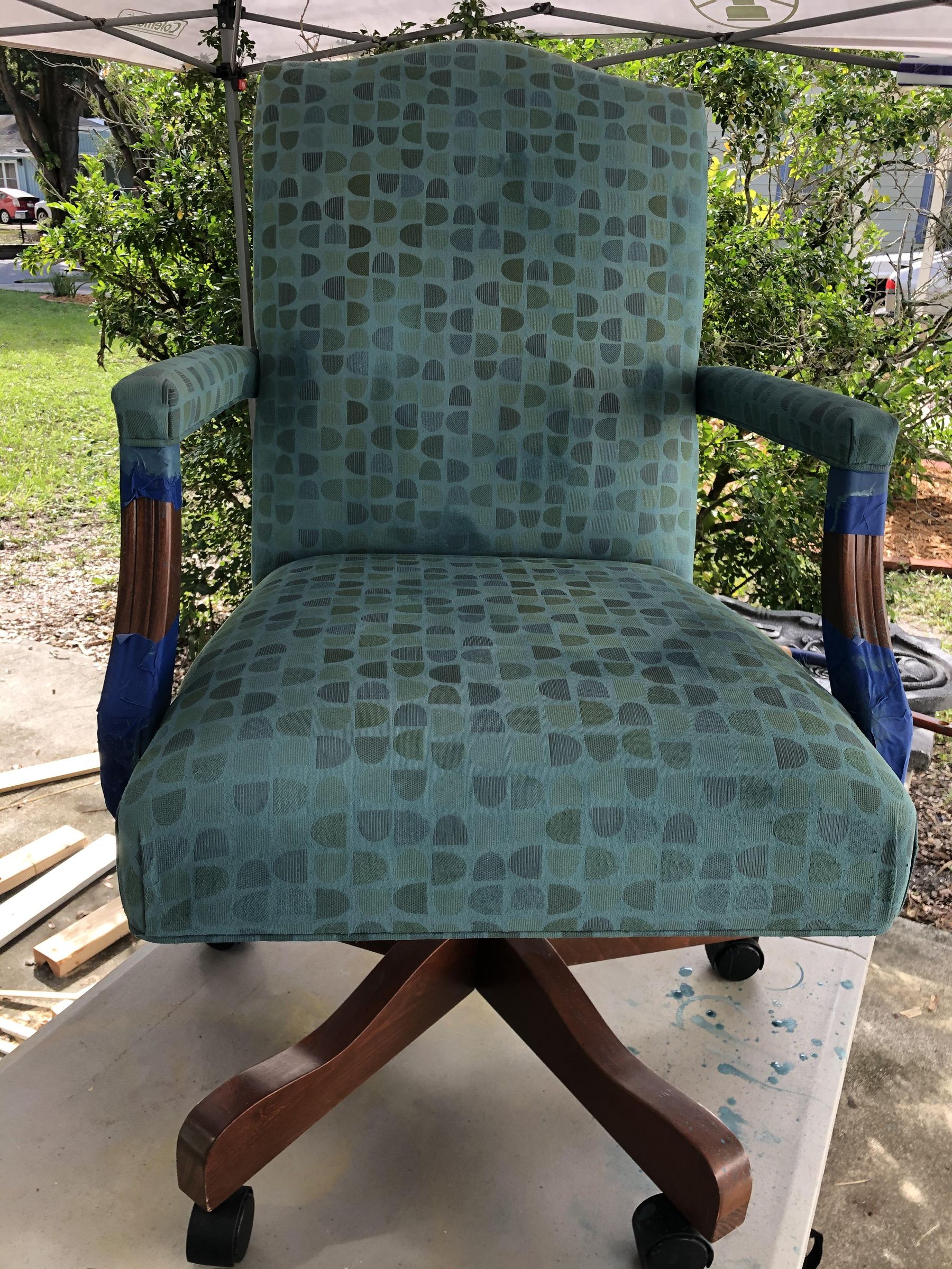 Painted Upholstered Desk Chair : 11 Steps (with Pictures) - Instructables