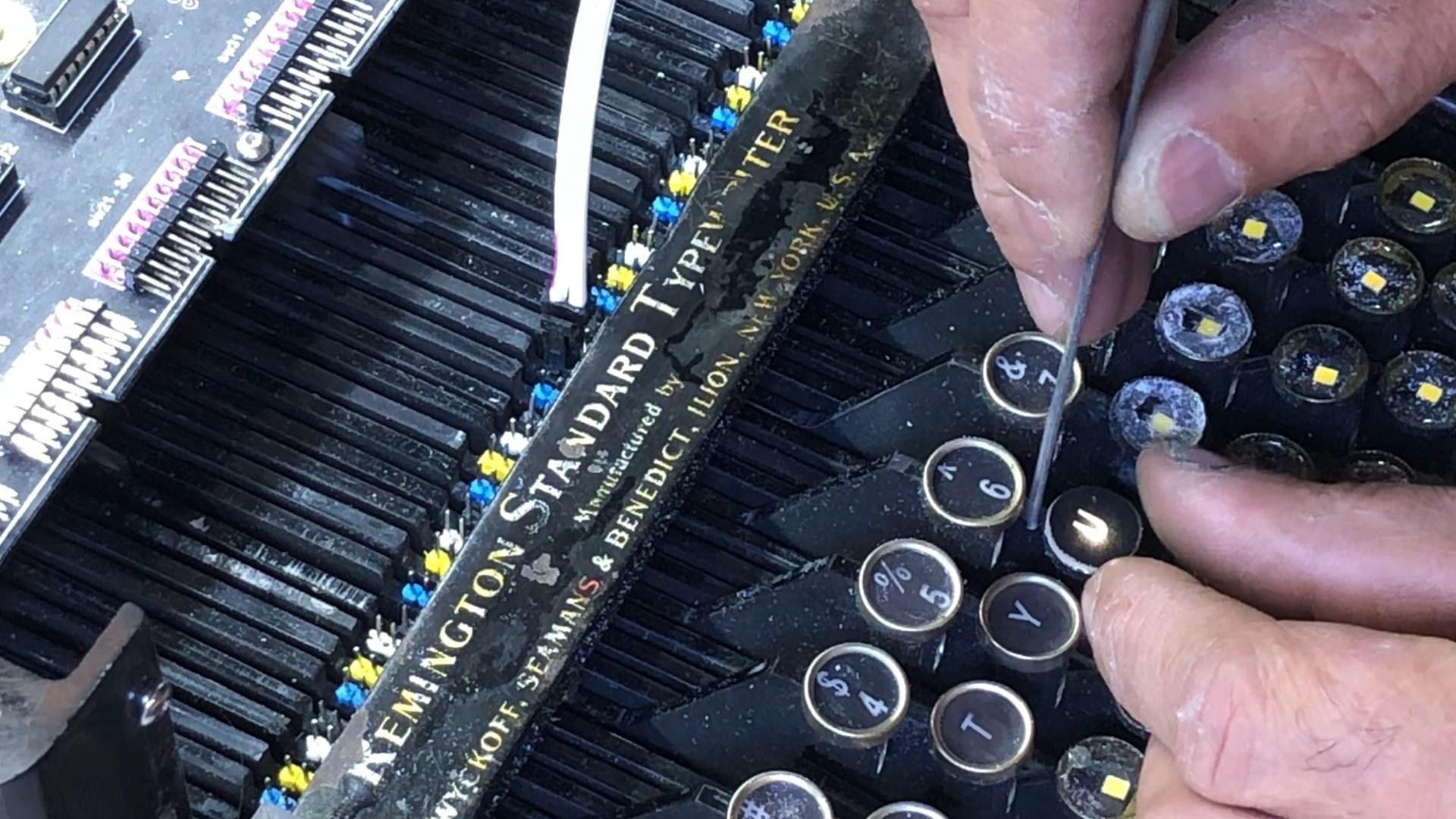 From Antique Typewriter to a Functional Teletype, Called NVictria : 12 ...