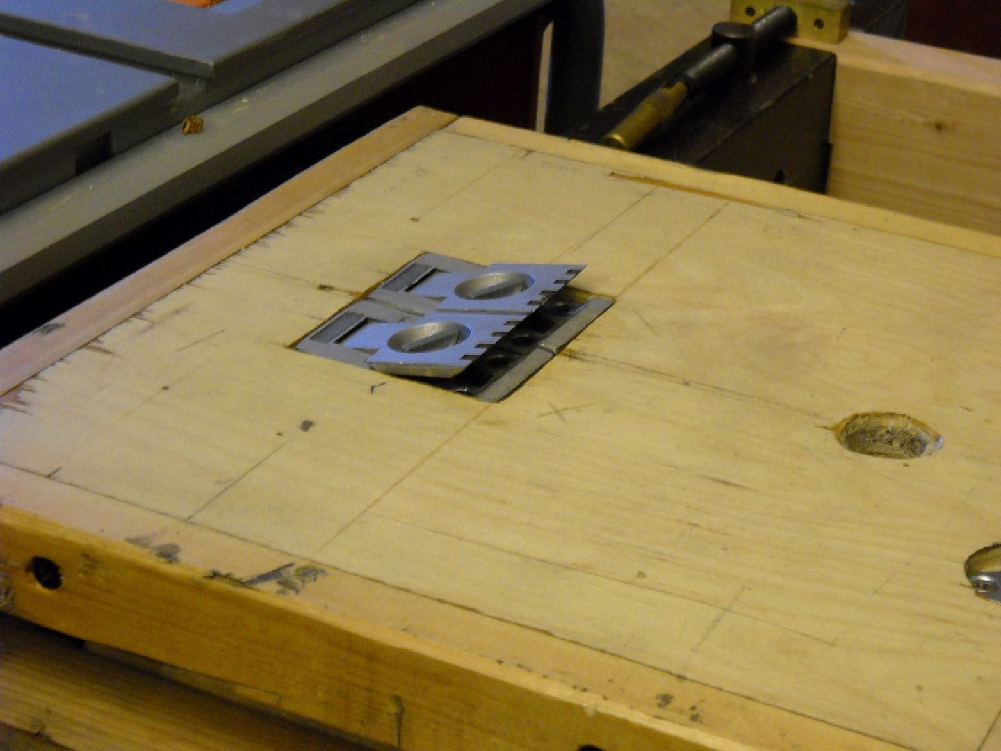 Work-frame From a Kitchen Table Frame - the Workbench Built Around What ...