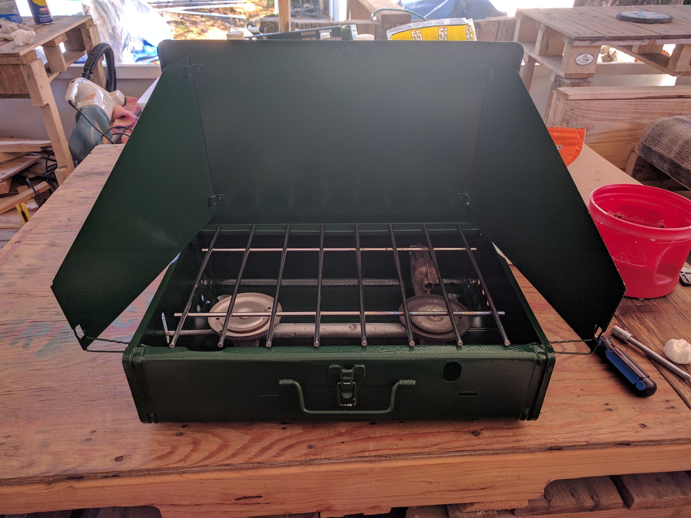 Coleman Stove (case) Refurbished : 8 Steps (with Pictures) - Instructables
