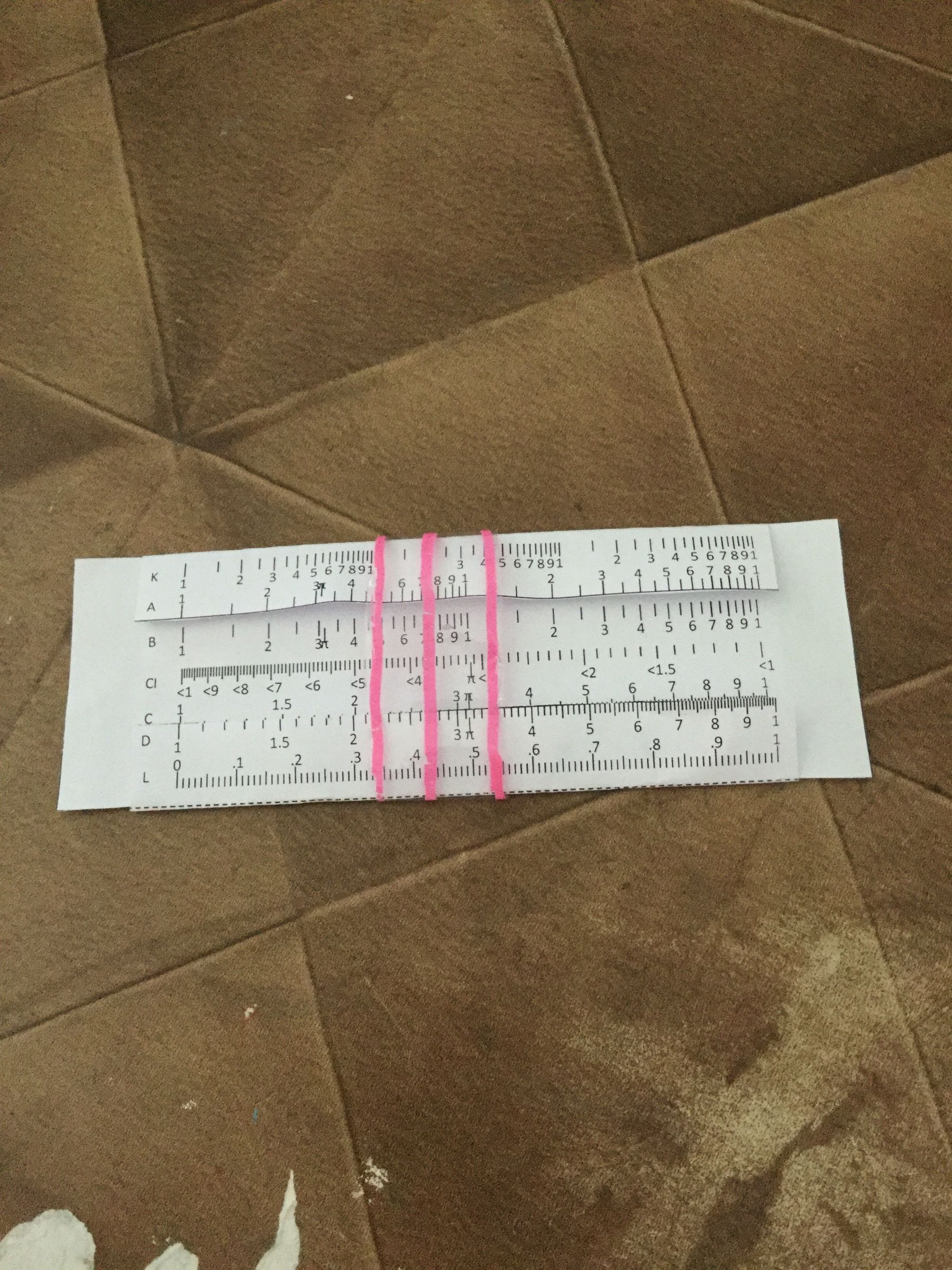 Make a Simple Paper Slide Rule : 10 Steps - Instructables