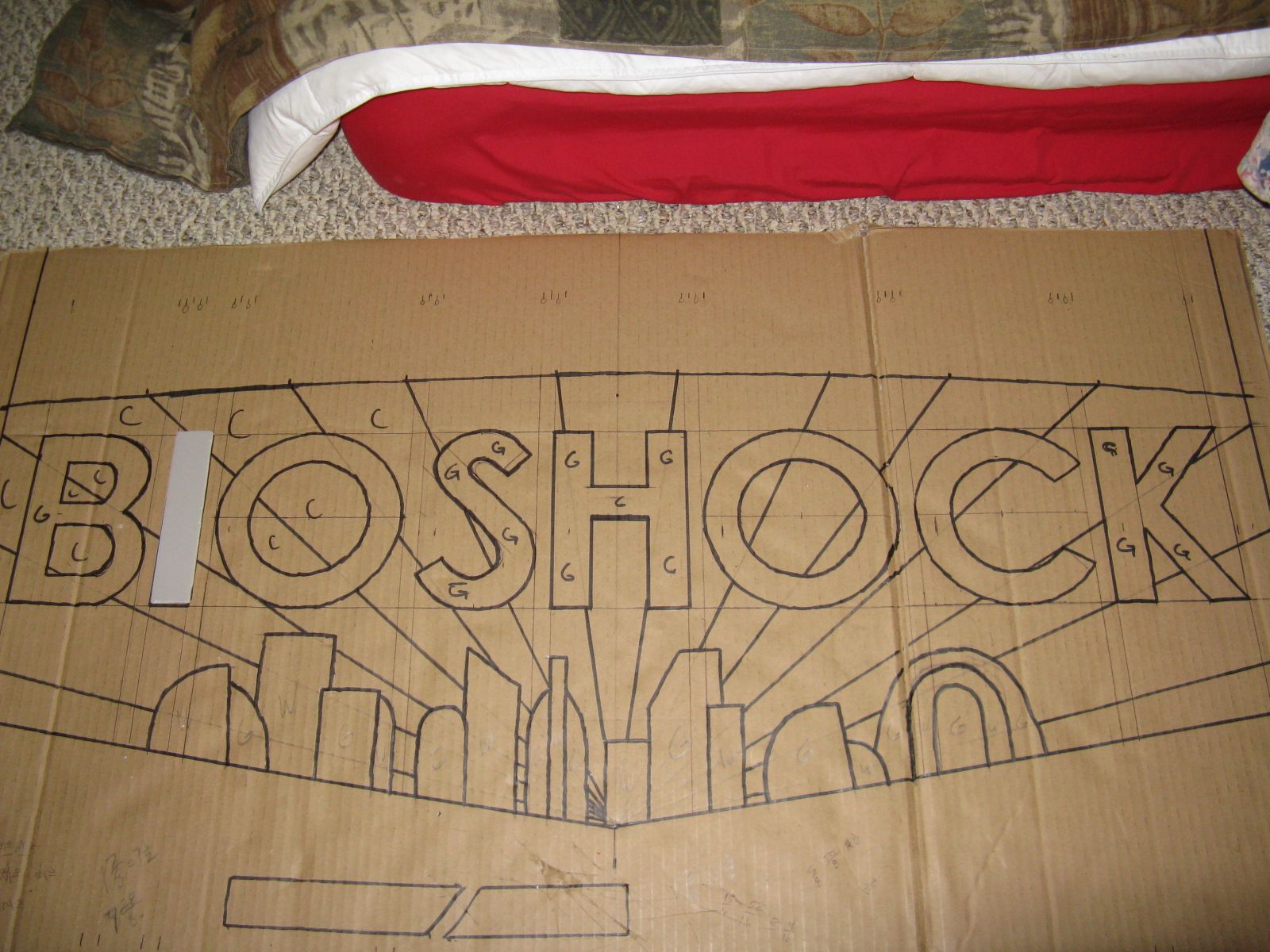 Bioshock Stained Glass Logo : 13 Steps (with Pictures) - Instructables