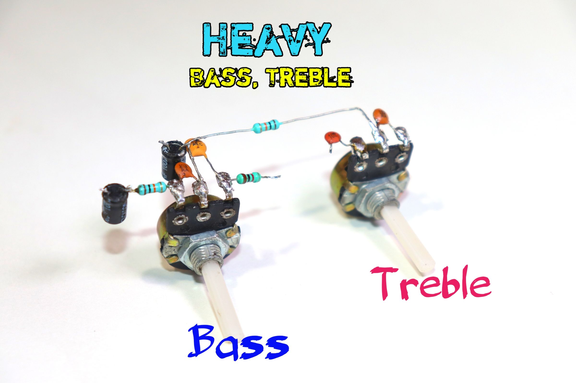 Heavy Bass and Treble Circuit : 13 Steps - Instructables
