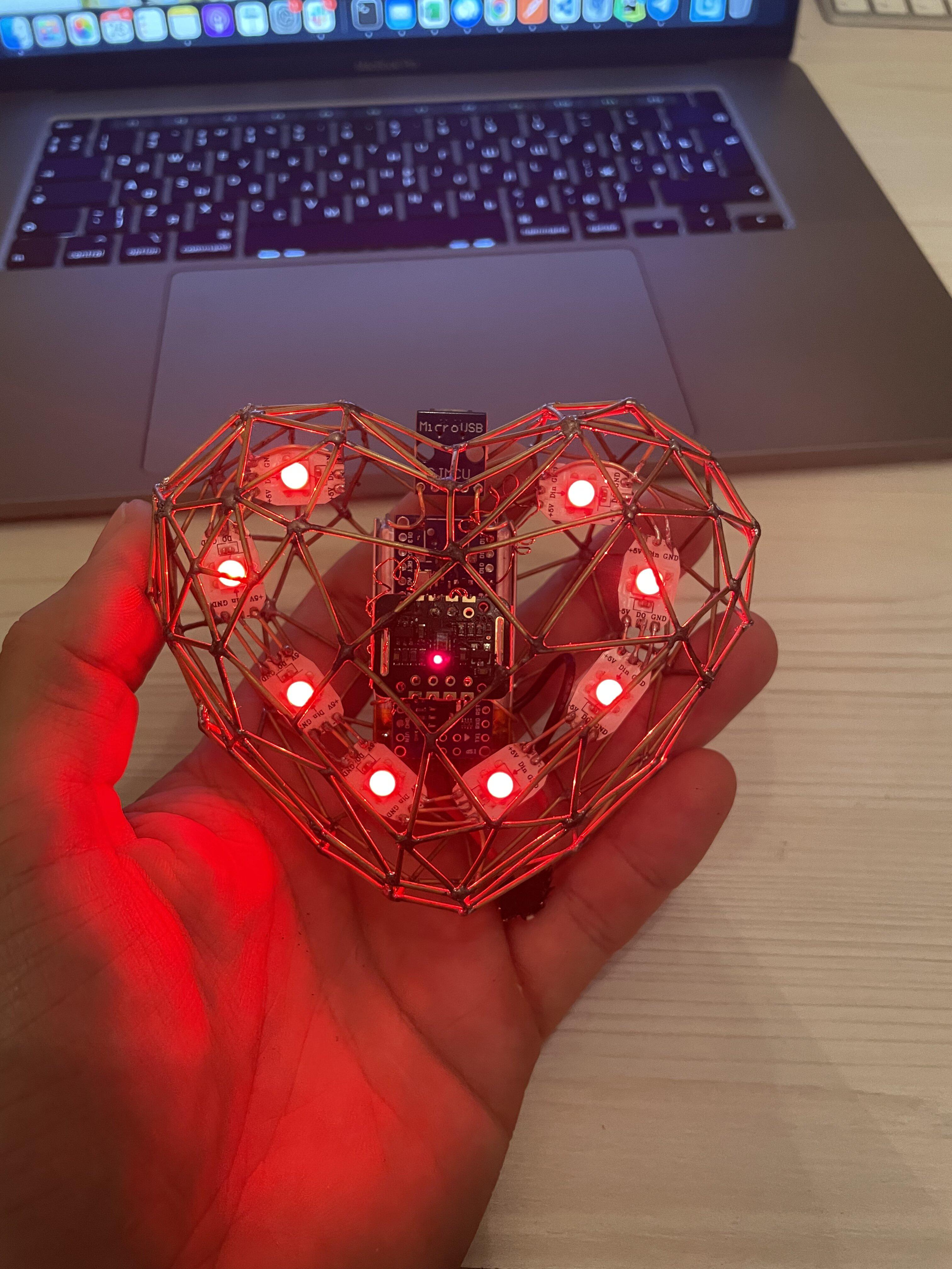 Beating LED Heart : 10 Steps (with Pictures) - Instructables