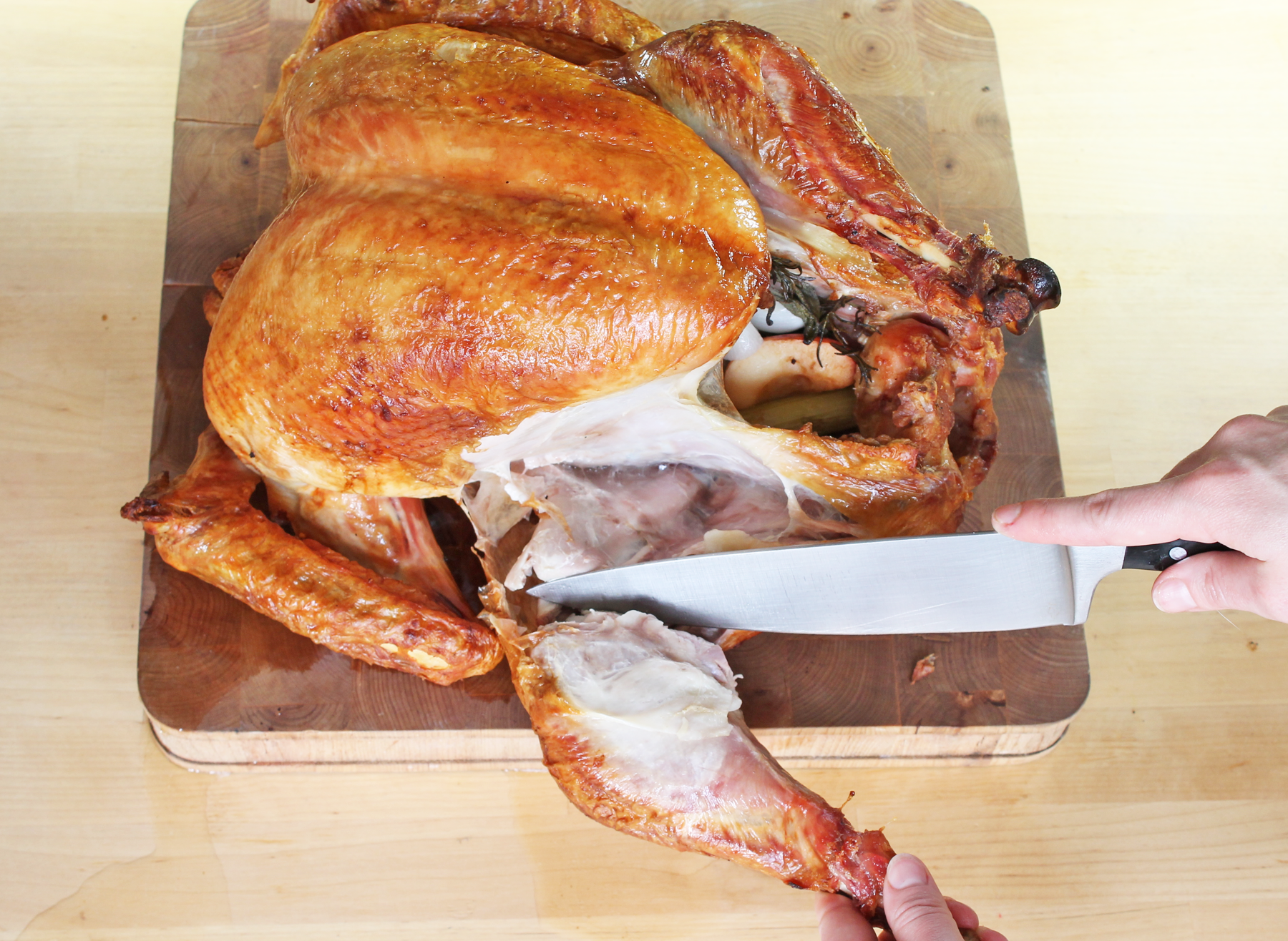 Turkey Carving Diagram