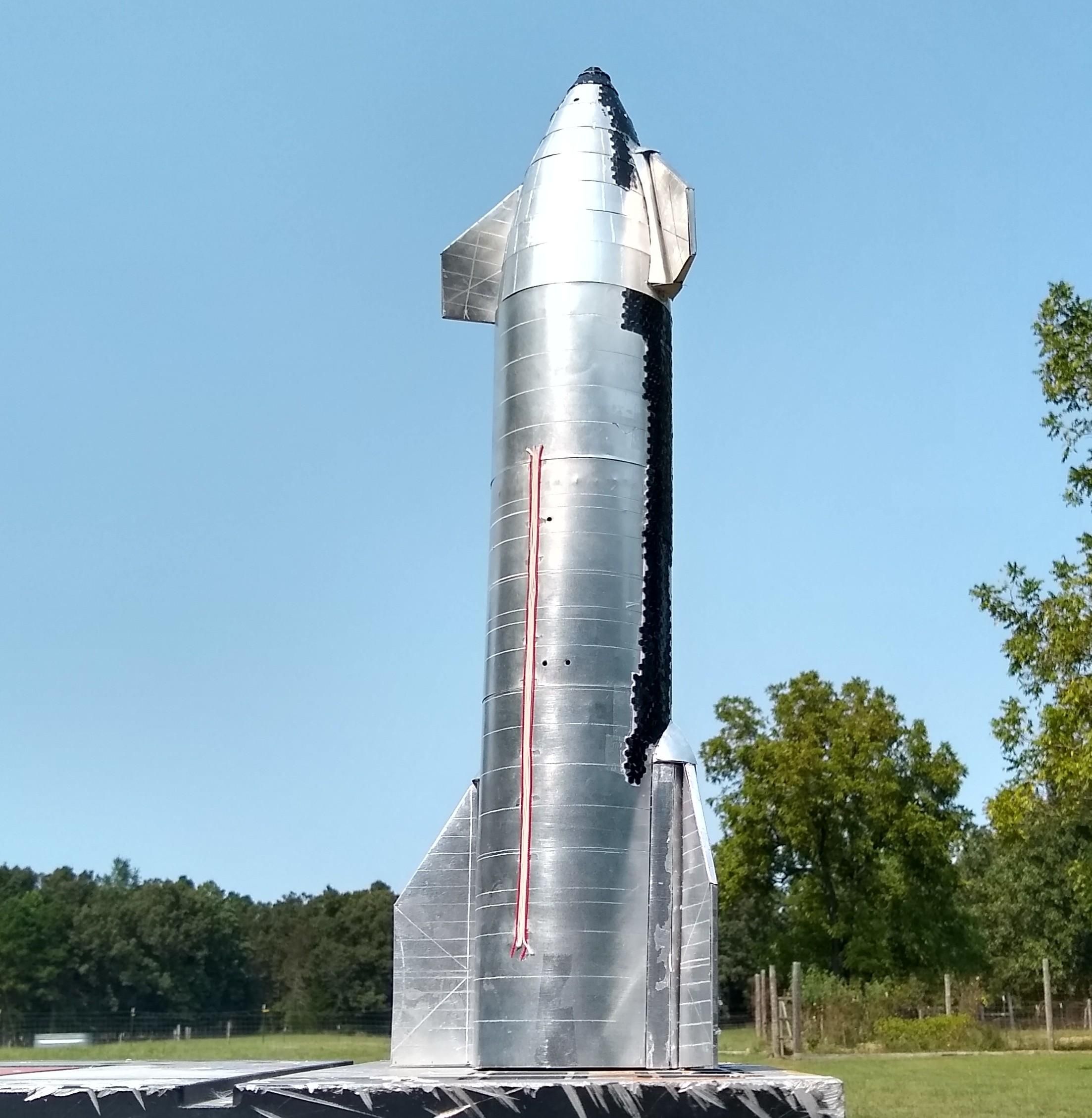 "Starship SN20" Metal 1:100 Scale Model : 17 Steps (with Pictures ...