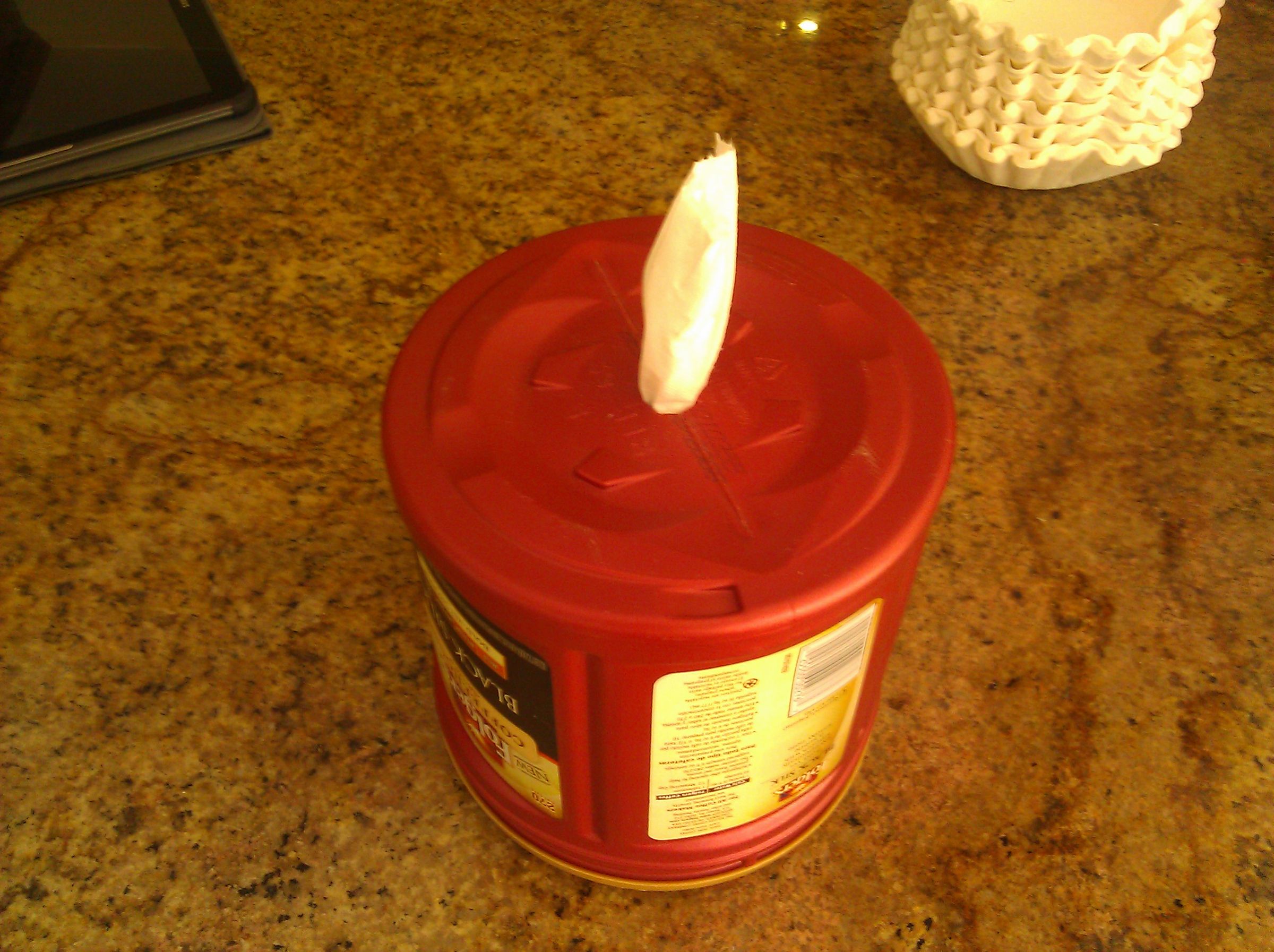 How to Make a Center-Pull Tissue Dispenser on the Cheap : 4 Steps ...