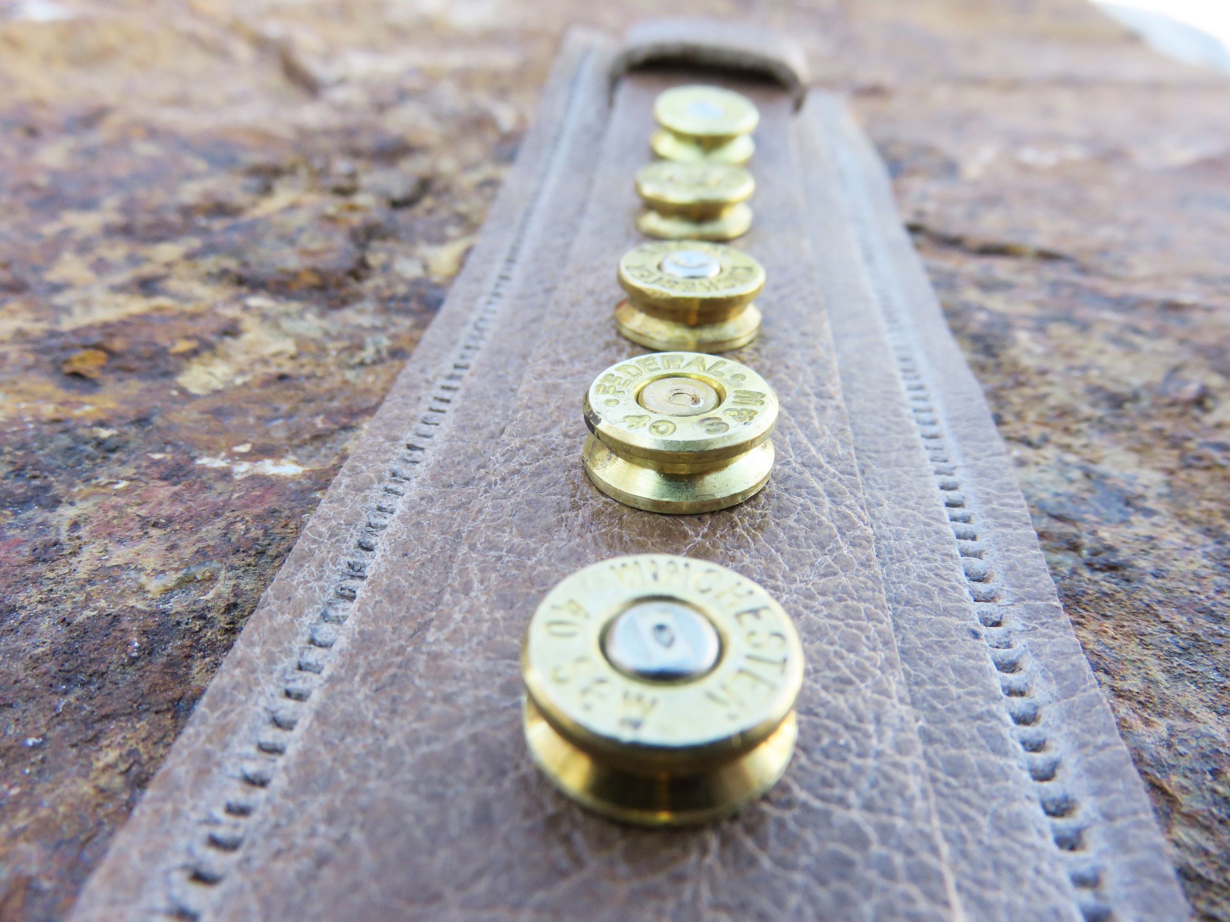 Bullet Studded Leather Cuff : 7 Steps (with Pictures) - Instructables