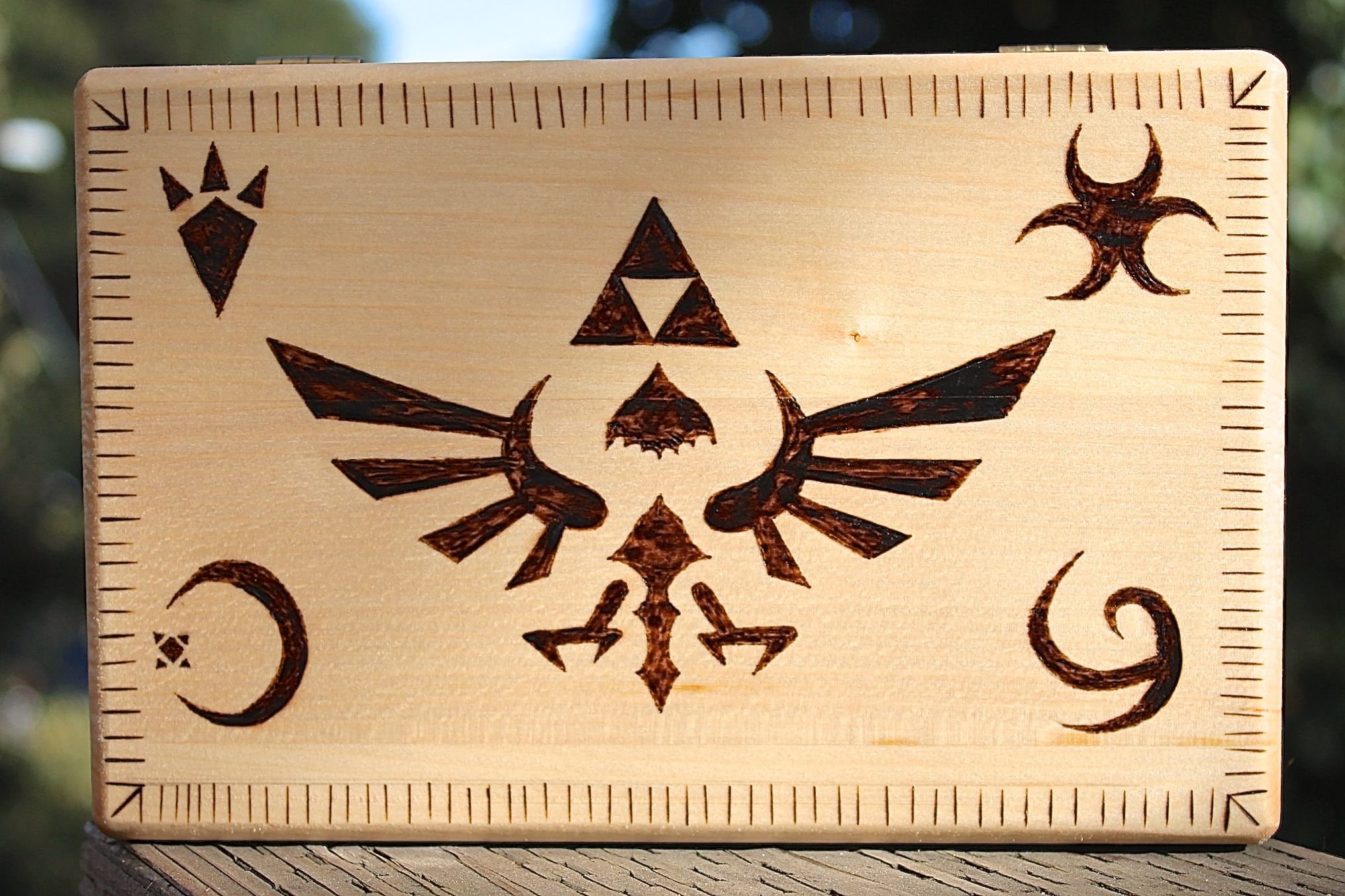 Woodburned Legend of Zelda Box : 6 Steps (with Pictures) - Instructables