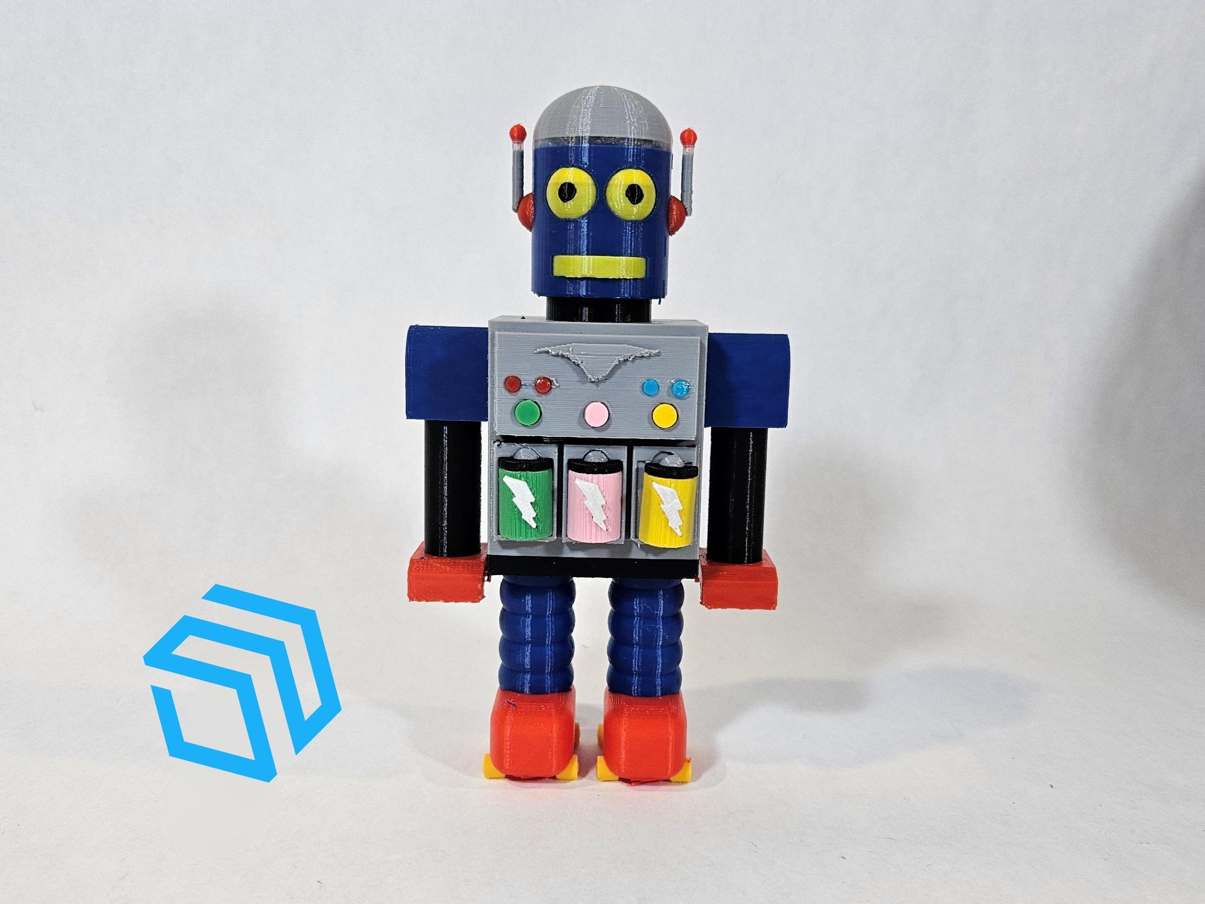 3D Model a Robot From Reference Images Using TinkerCAD : 8 Steps ...