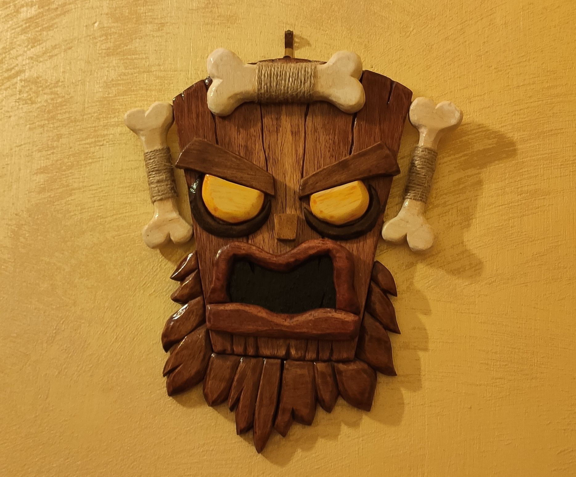 Wooden Aku Aku & Uka Uka Masks : 6 Steps (with Pictures) - Instructables