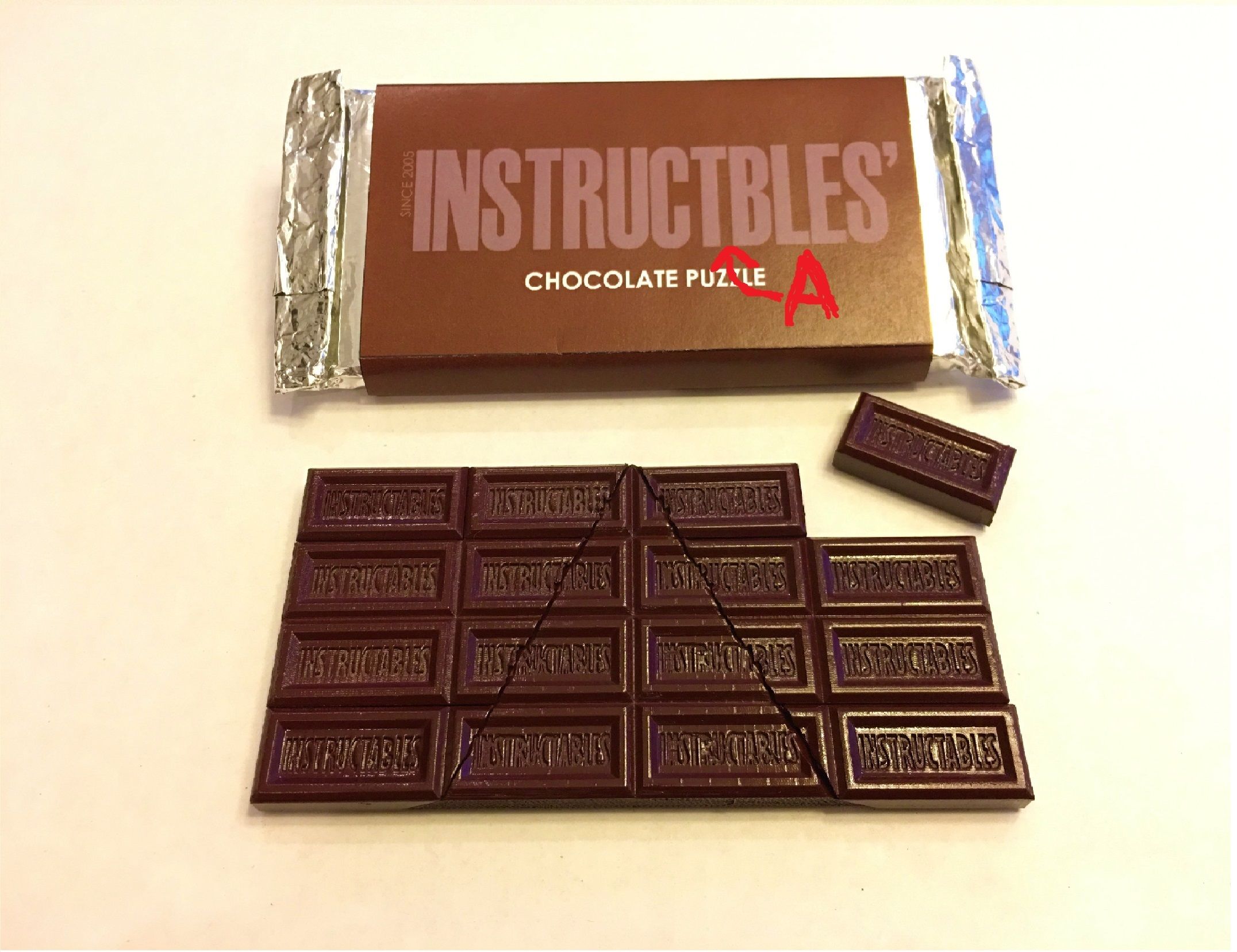 Multiplying Chocolate Puzzle : 11 Steps (with Pictures) - Instructables