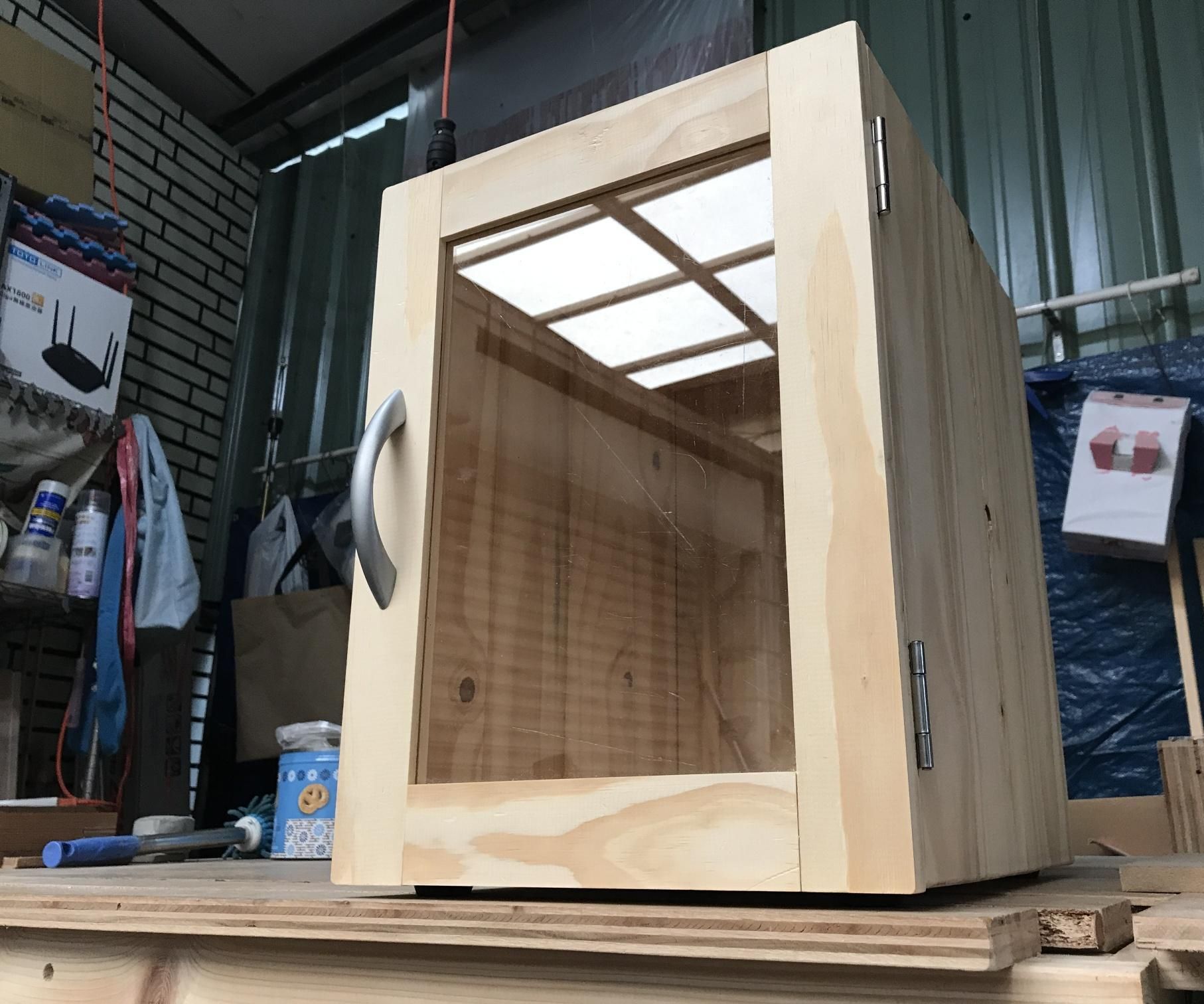 Homemade Small Cabinet With a Glass Door (with Pictures) - Instructables