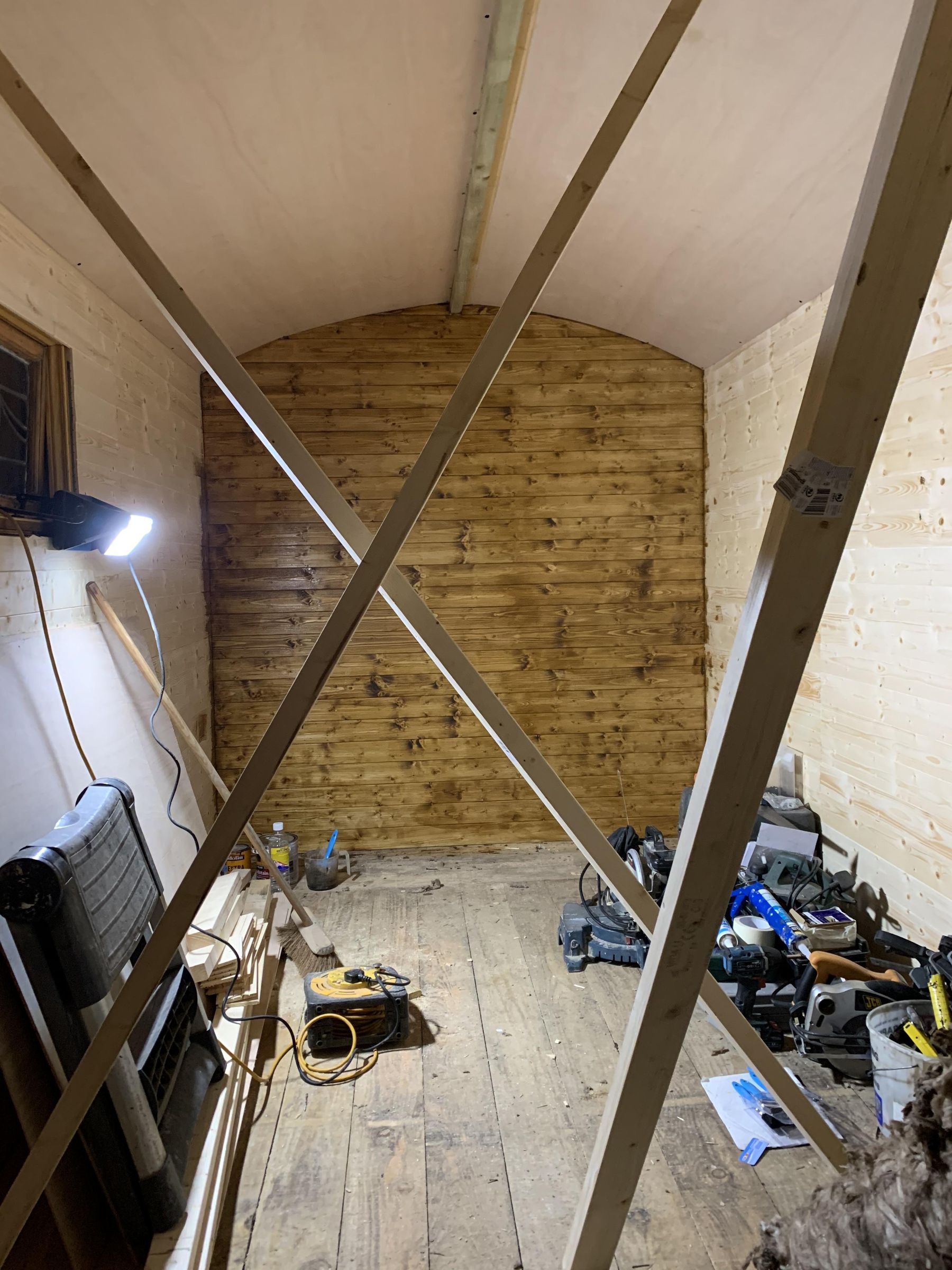 Self Build Shepherds Hut. Step by Step With Photos. Off Grid Living ...