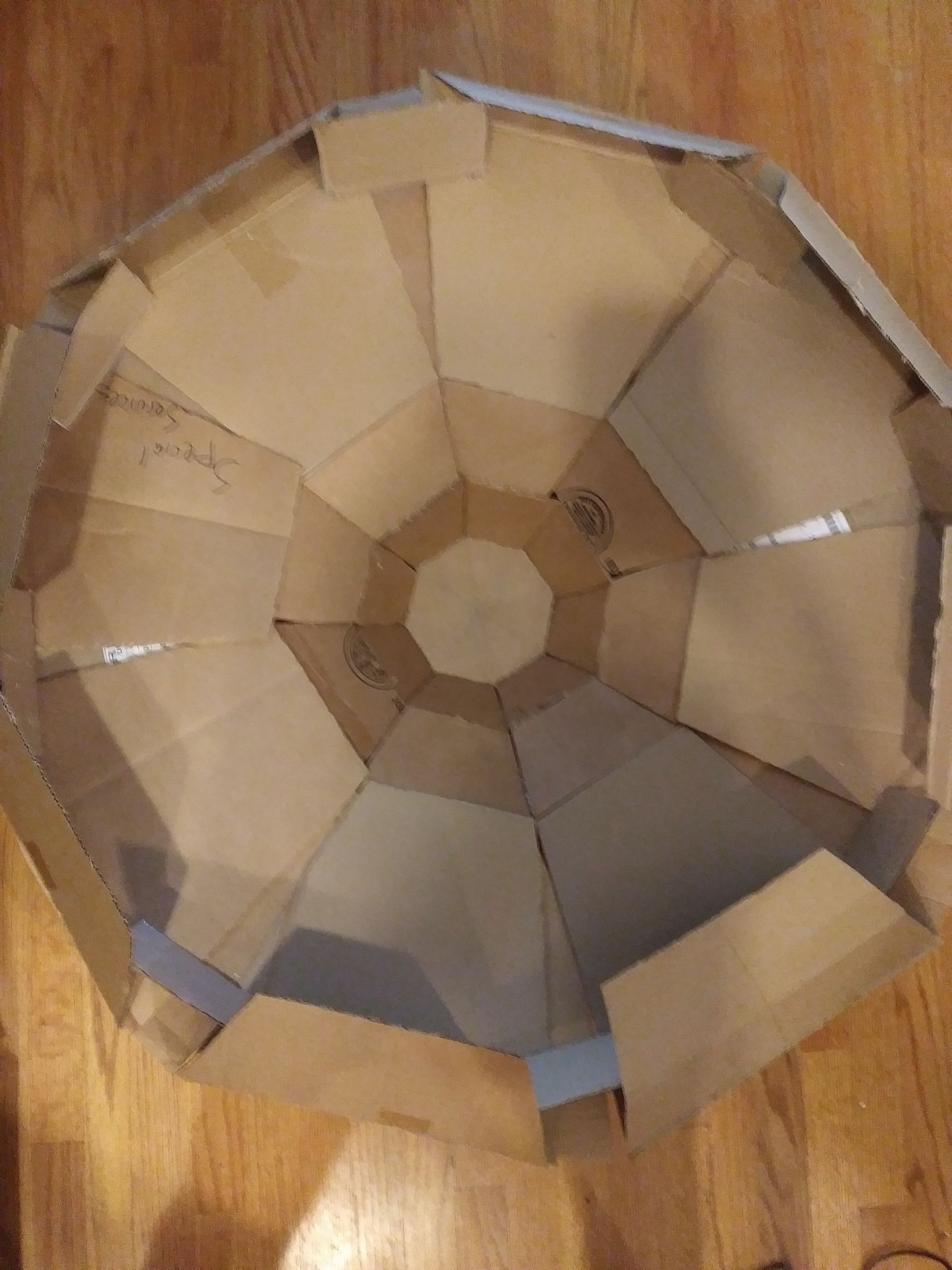 Cardboard UFO! : 6 Steps - Instructables