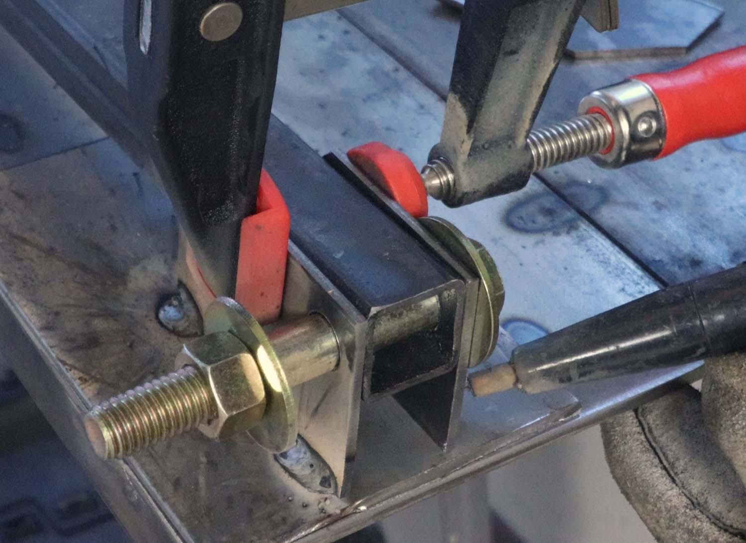 Fold-Down Welding Table for Small Workspaces : 16 Steps (with Pictures ...