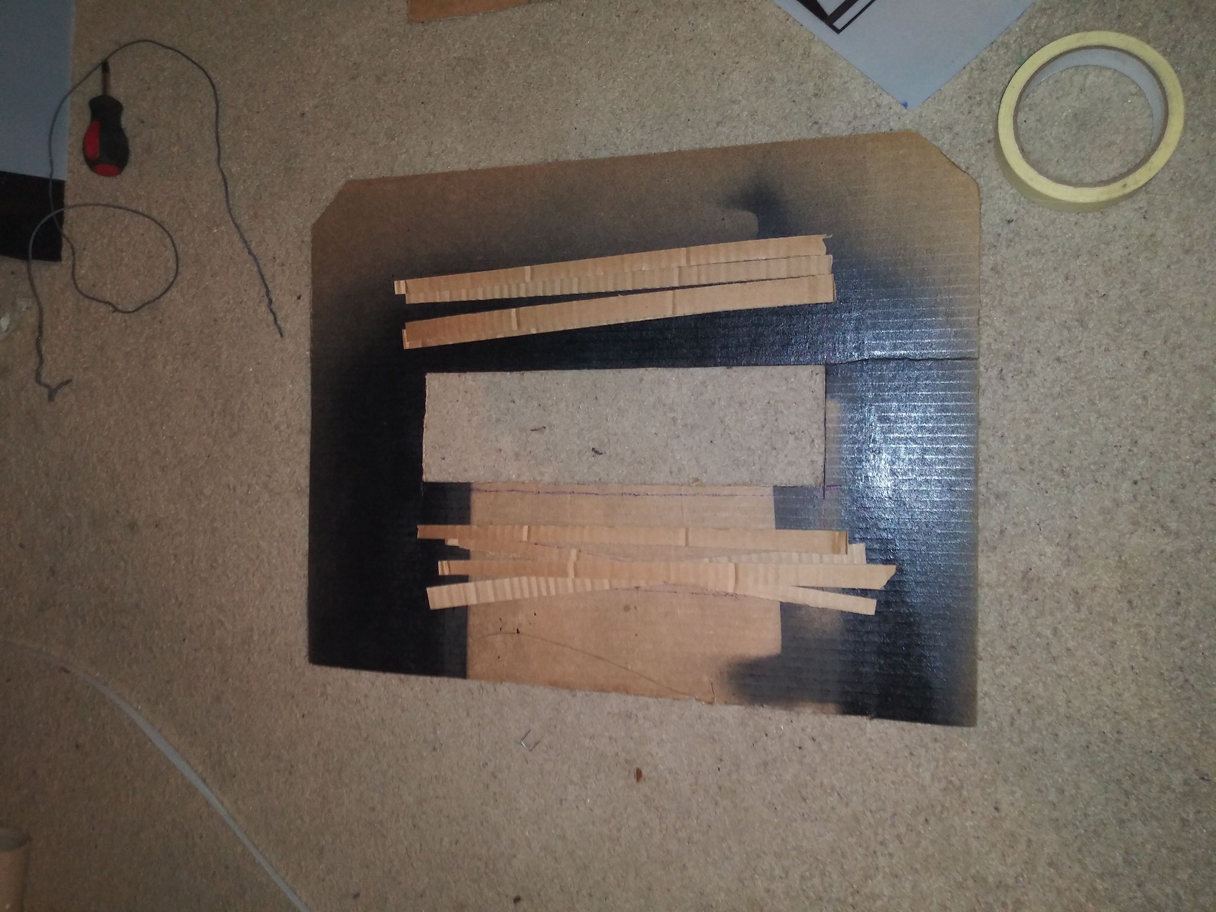 Cardboard DJ Laptop Stand and Color Logo Display : 5 Steps - Instructables