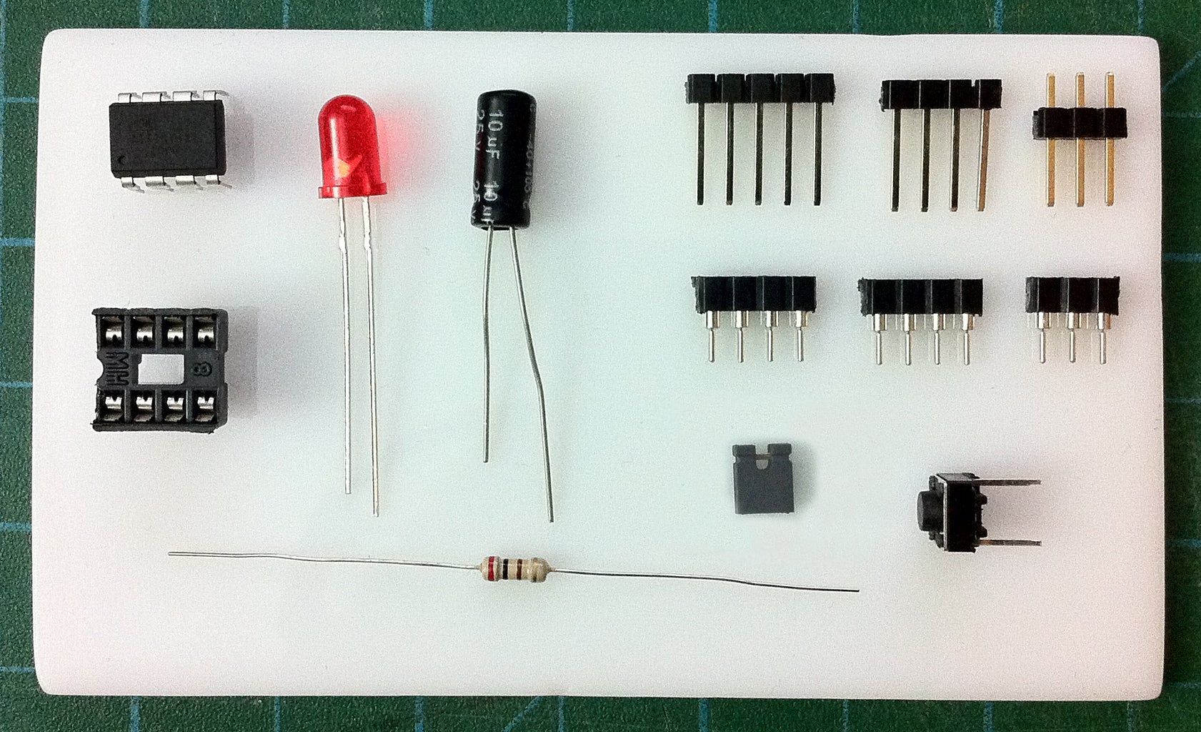 Arduino Attiny85 Programmer Shield On Pcb Attinyshield 9 Steps Instructables 9113