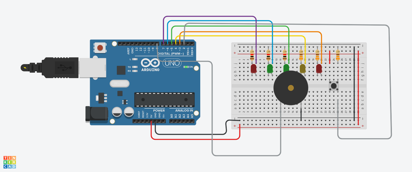 Arduino Led and Buzzer Timer : 4 Steps - Instructables