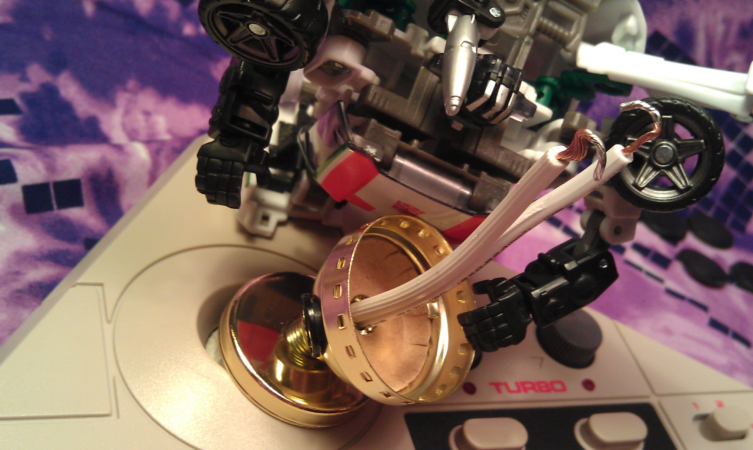 How to Build a Recycled Retro: NES Advantage Desktop Lamp Edition : 24 ...