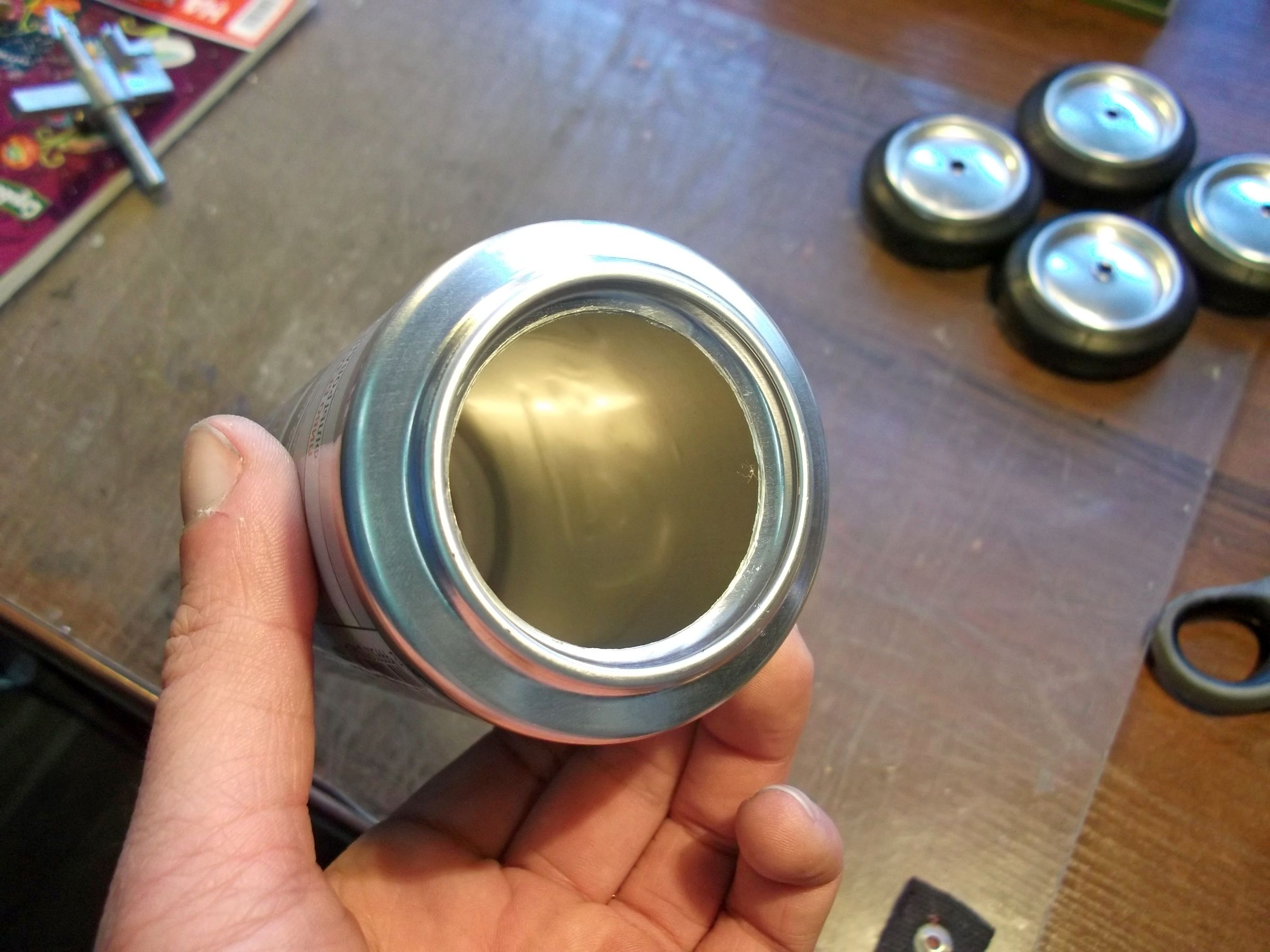 Toy Car Wheels From Soda Cans : 18 Steps (with Pictures) - Instructables
