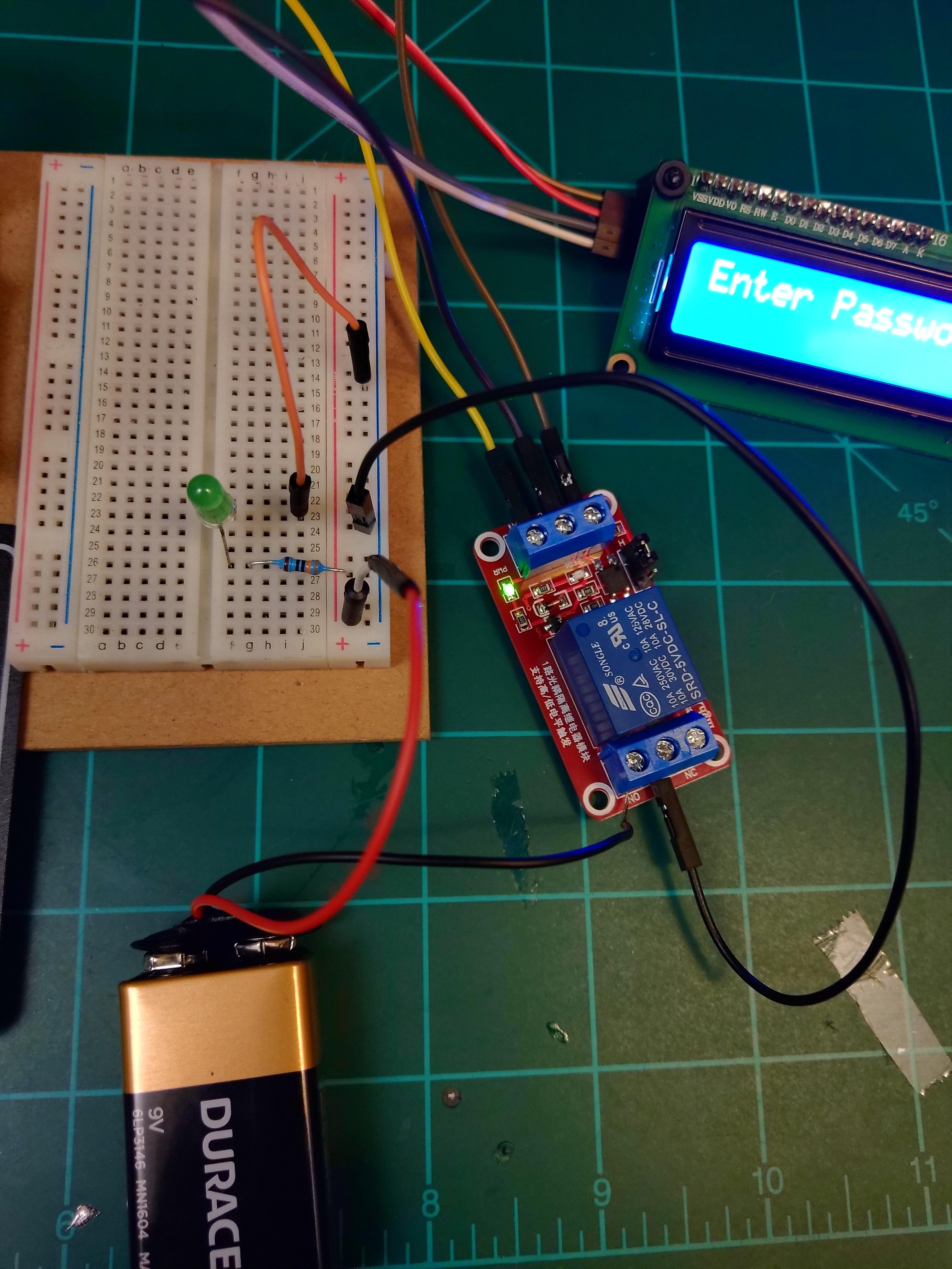 Arduino Keypad Password Controlled LED Relay : 5 Steps (with Pictures ...
