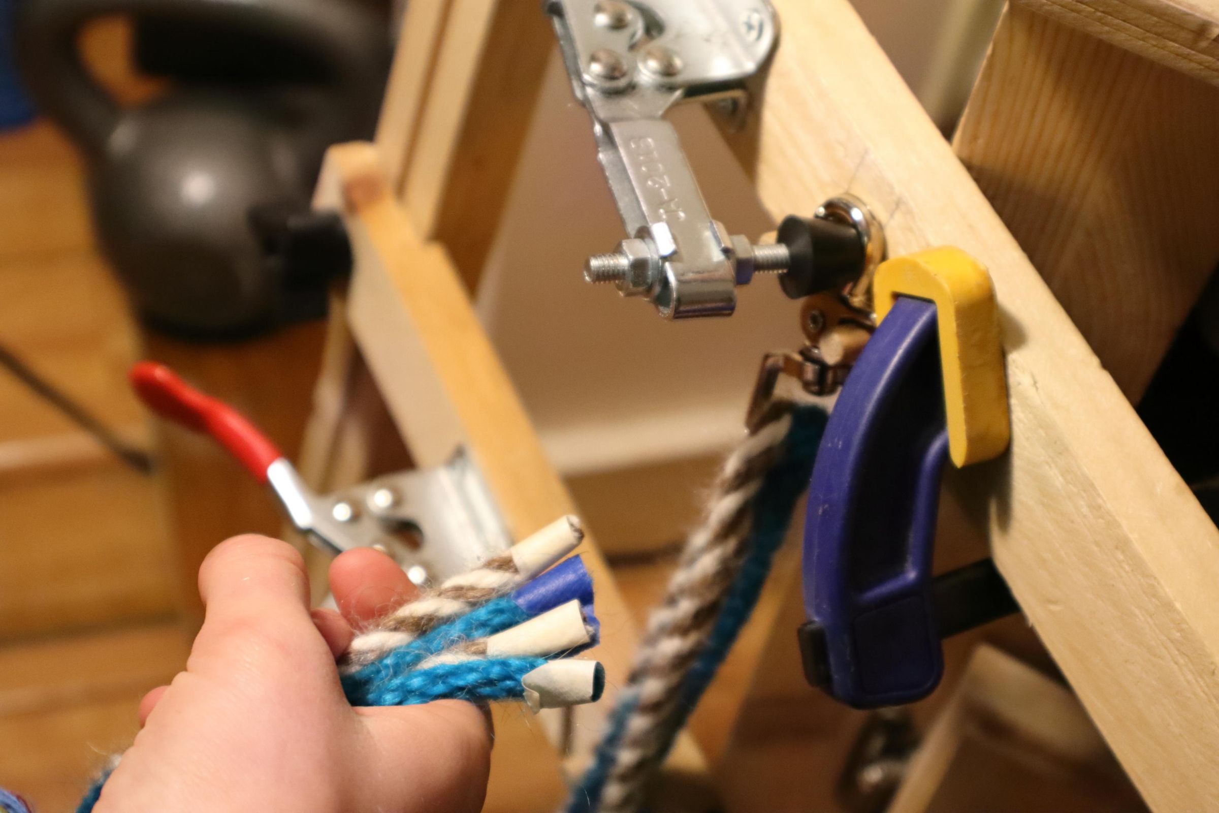 Four Strand Flat Braid Mohair Reins : 9 Steps (with Pictures ...