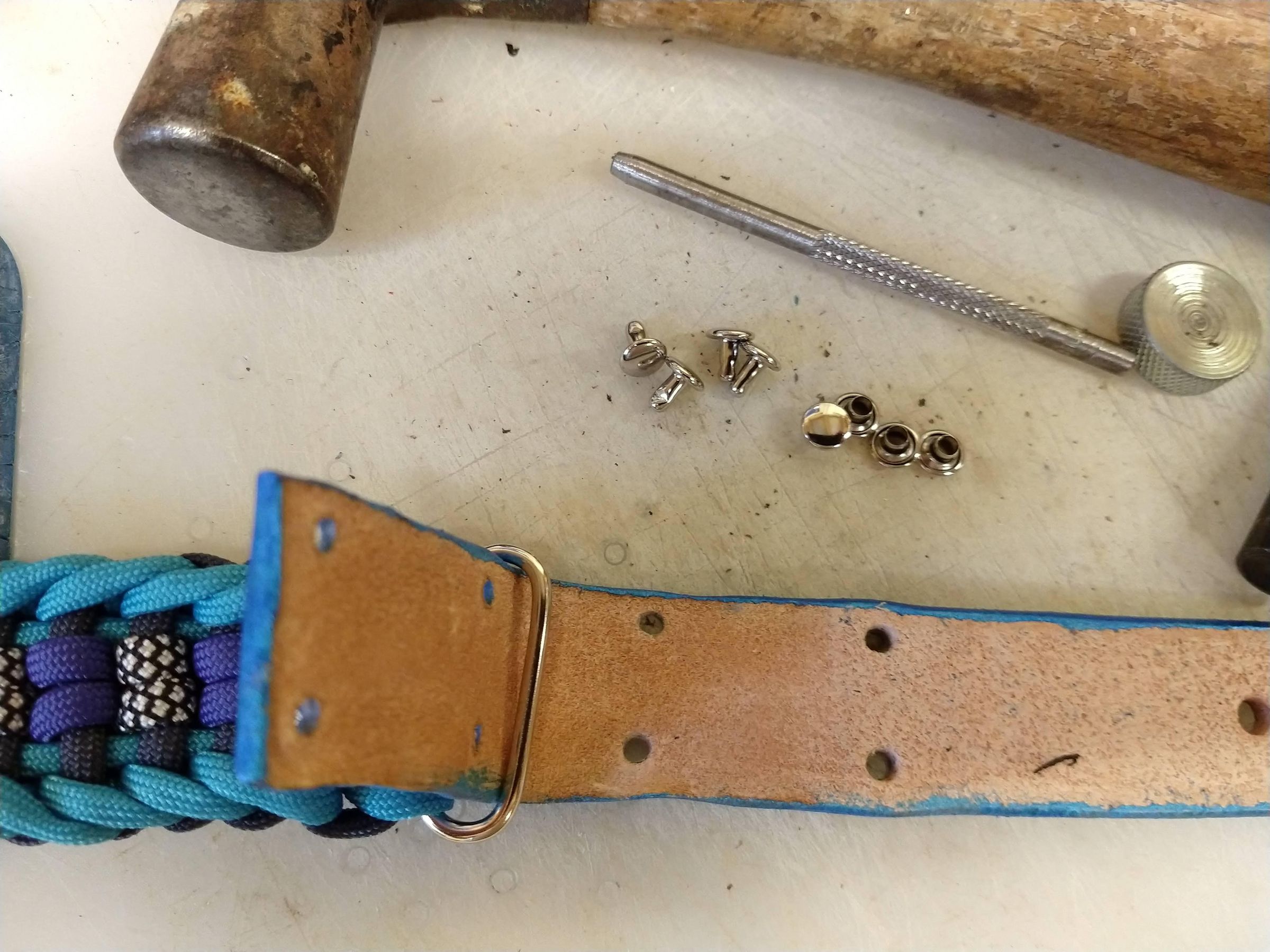 Paracord and Leather Belt : 15 Steps (with Pictures) - Instructables