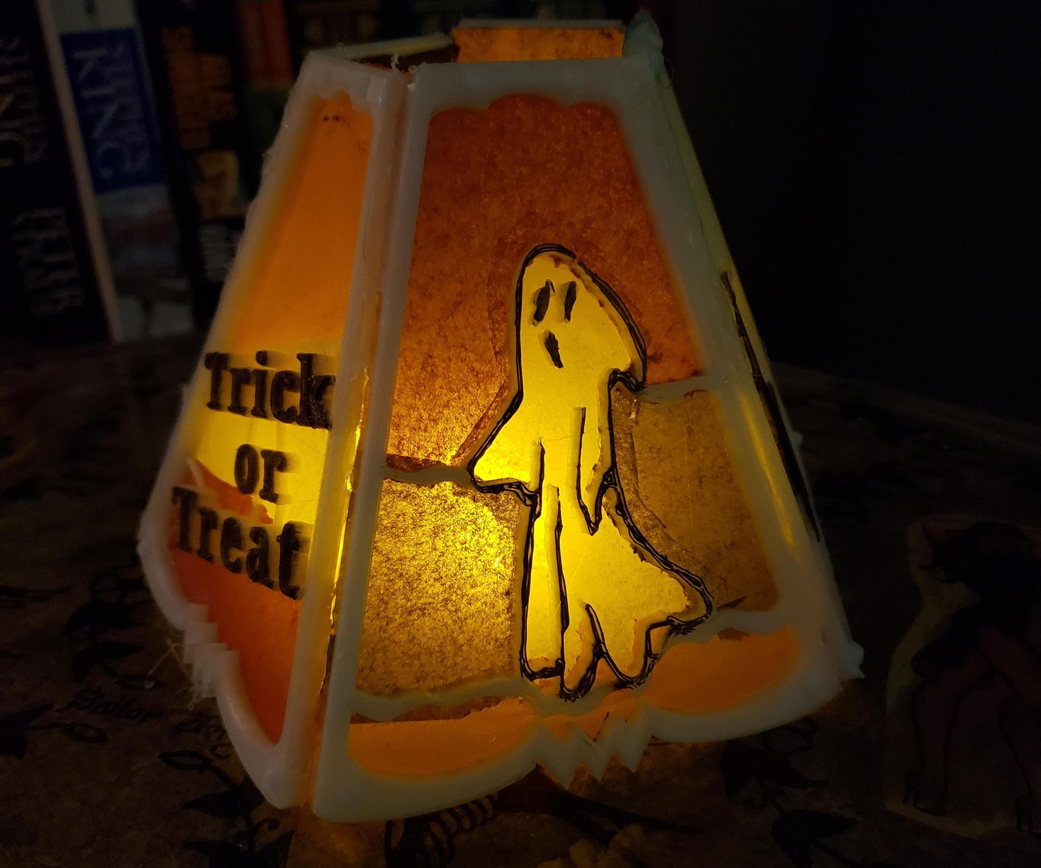 Halloween Table Decoration With a Tea Light : 5 Steps (with Pictures ...