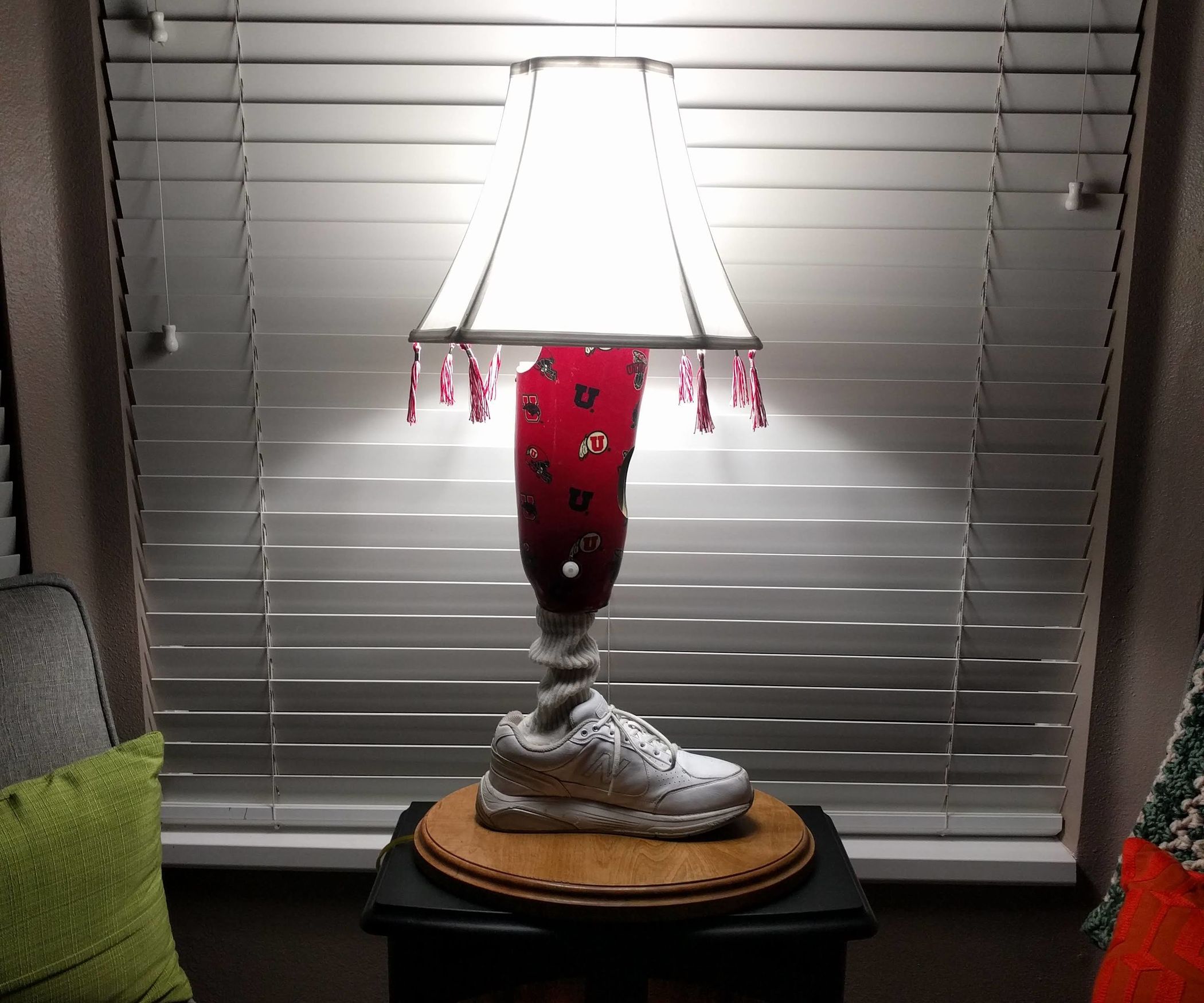 Prosthetic Leg Lamp : 8 Steps (with Pictures) - Instructables