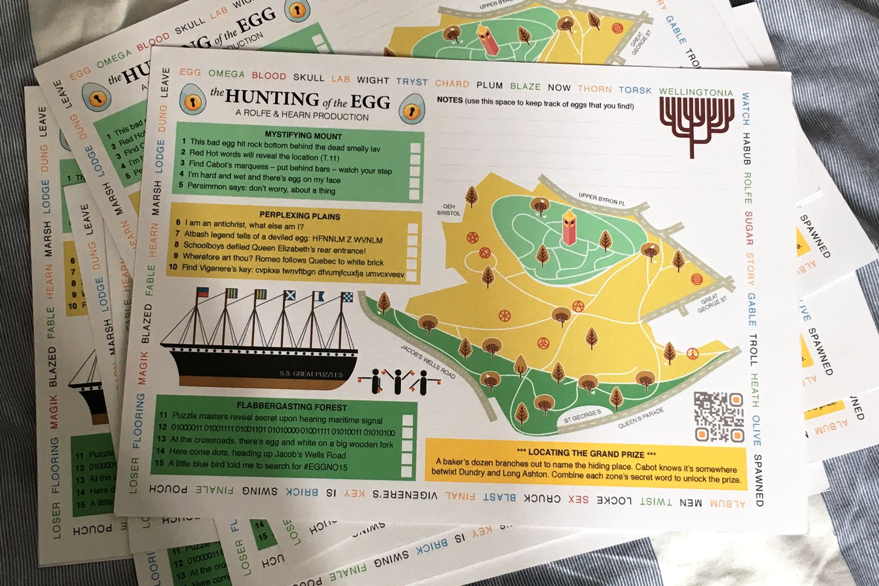 How to Create a Cryptic Egg Hunt for Grown-up Treasure Hunting Fun : 8 ...