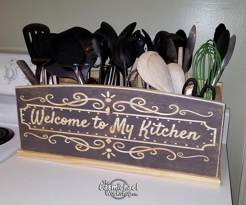 Kitchen Utensil Organizer : 5 Steps - Instructables