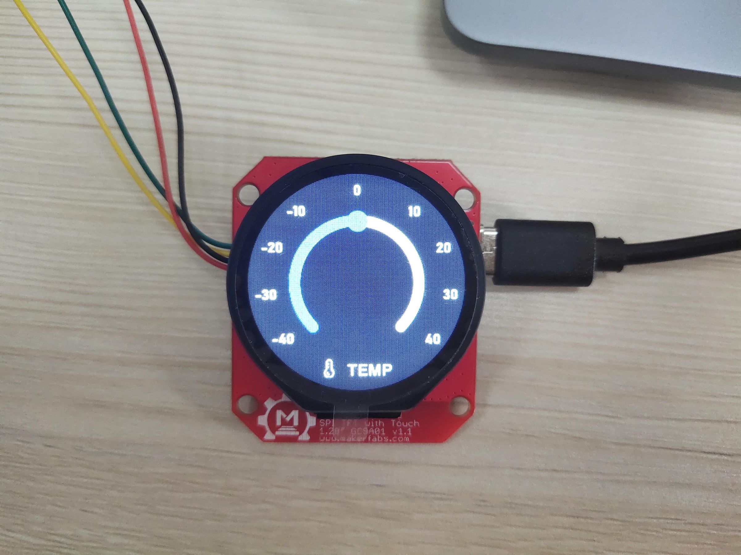 1.28" Screen With ADC : 4 Steps - Instructables