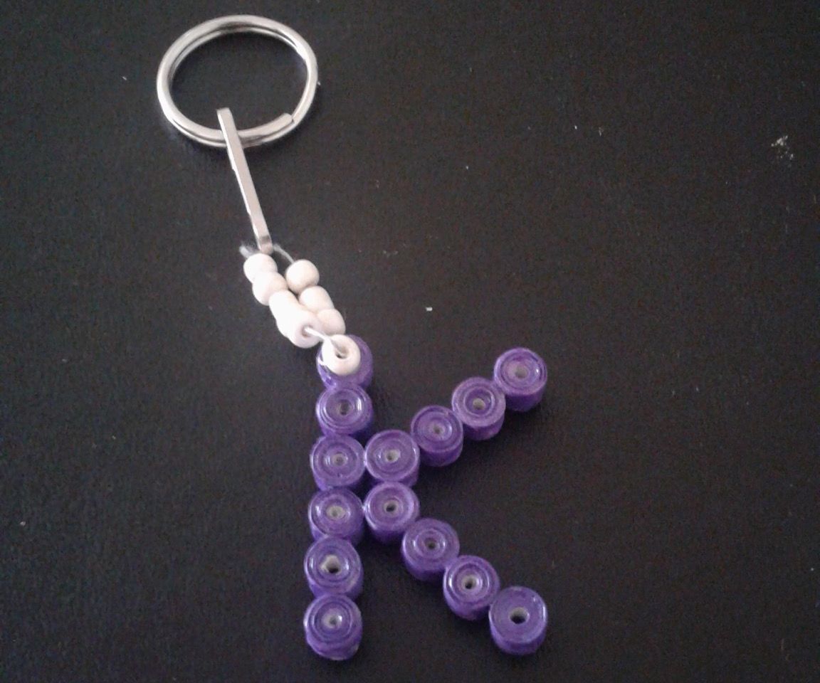 DIY Newspaper Personalised Keychain : 3 Steps (with Pictures ...