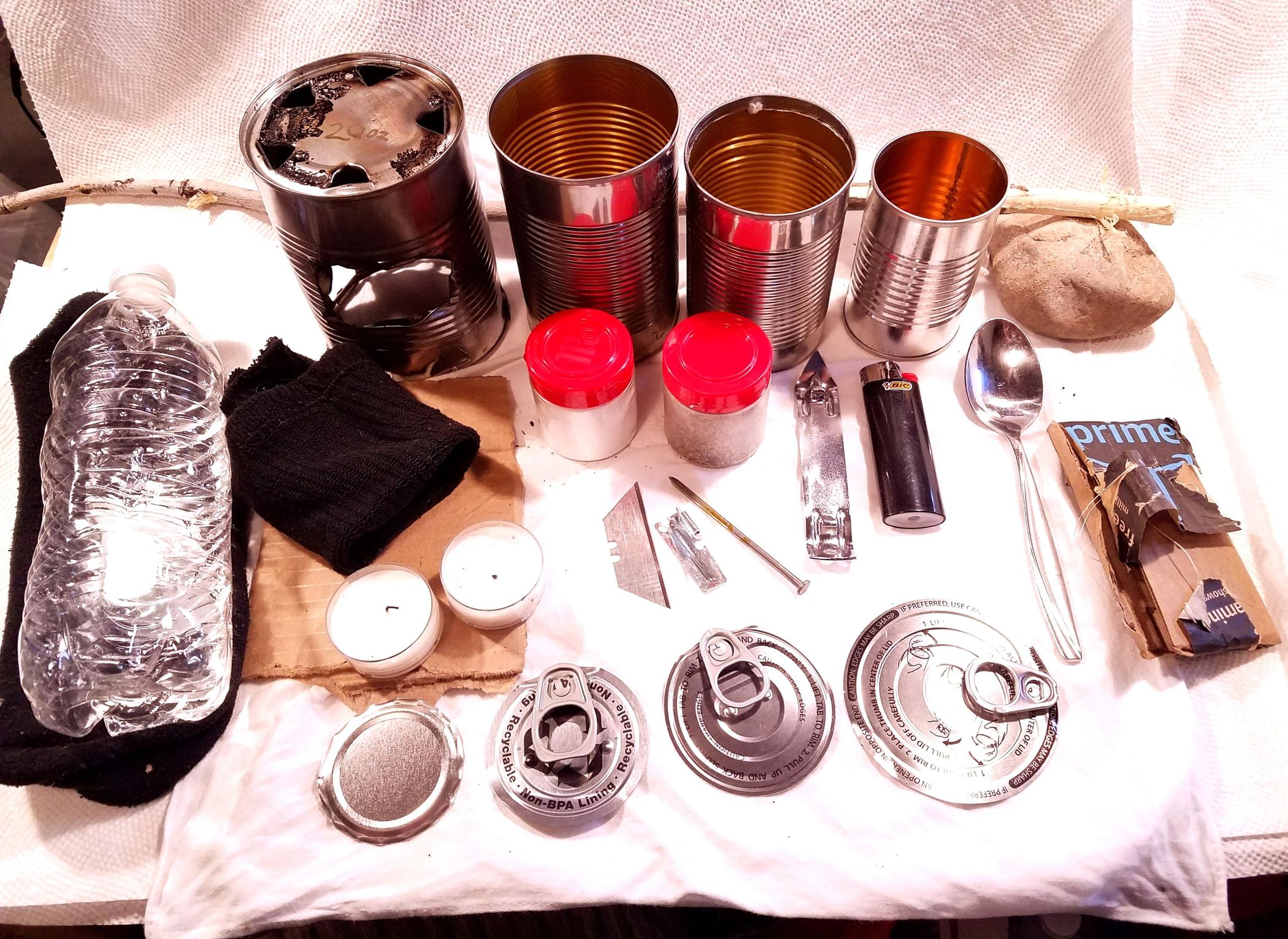 Complete Hobo Stove & Cooking Pots System Bundle, No Tools Build, for ...