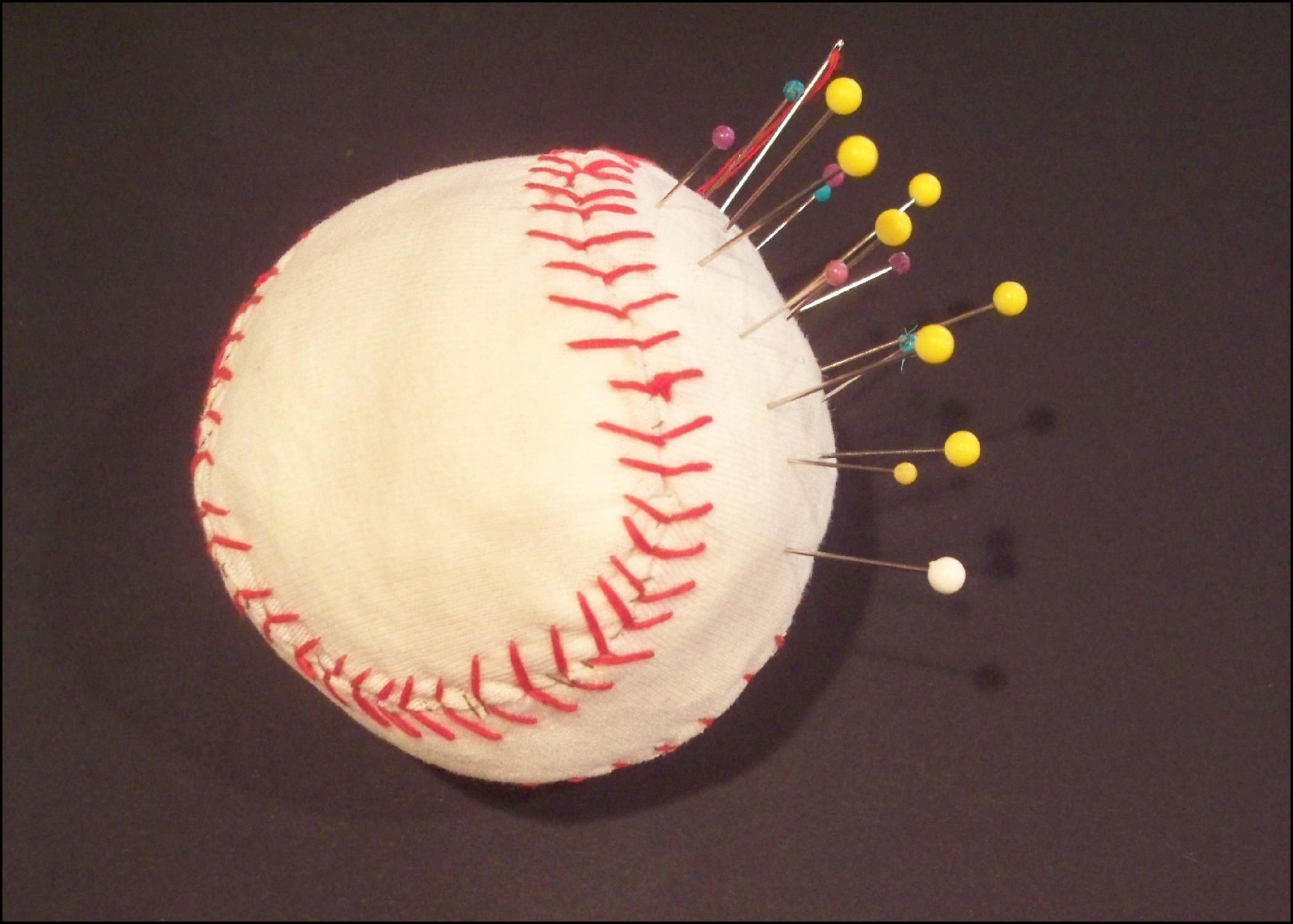 How to Make a Baseball Pincushion : 8 Steps - Instructables