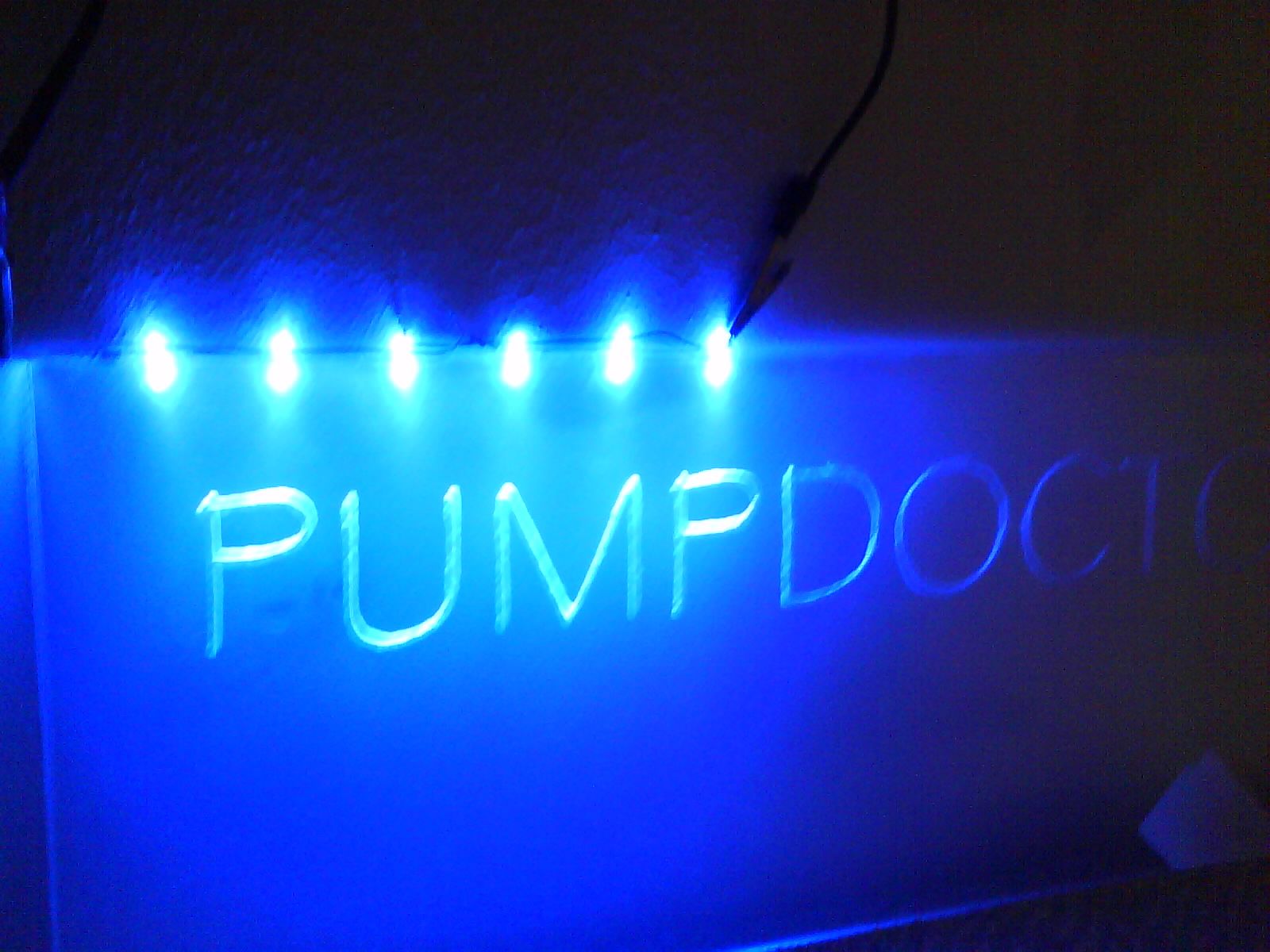 Edge Lit LED Sign (Updated 3/31/09) - Instructables