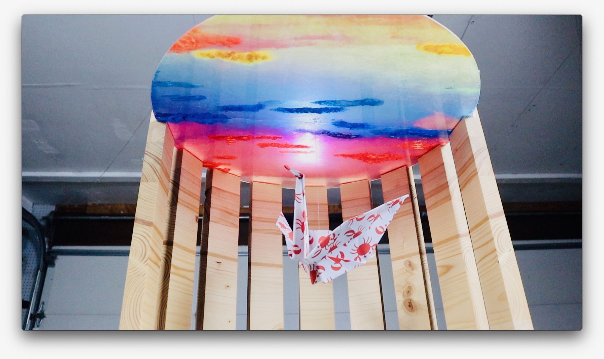 Origami Display Colosseum - Beach Scene Made From Scraps! : 6 Steps ...